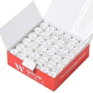 HimaPro 144 White Prewound Bobbins for Sewing and Embroidery Machines ...