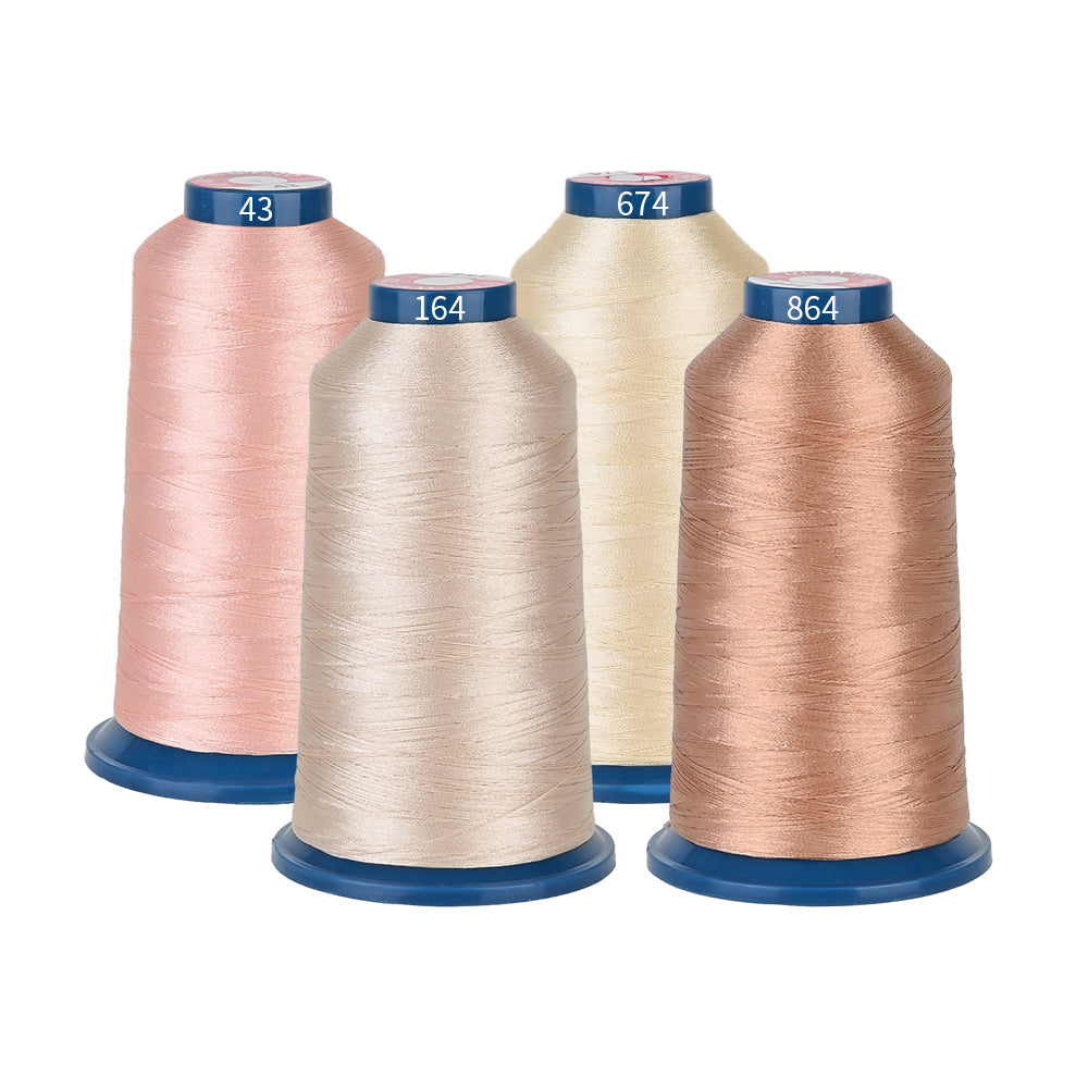 Threadart Variegated Polyester Embroidery Thread - 40wt - 1000m - 25 ...