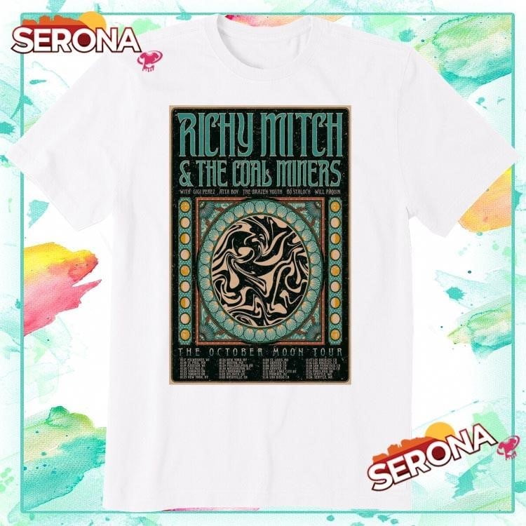 Richy Mitch And The Coal Miners The October Moon 24 Tour Shirt ...