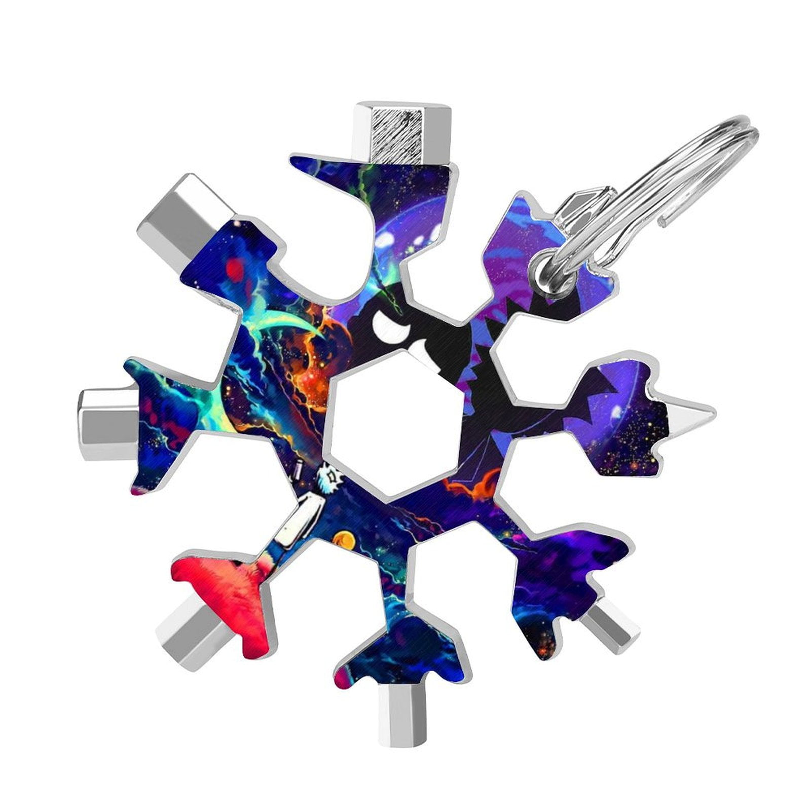 Rick And Morty 19-in-1 Snowflake Multi Tool, Bottle Opener/Flat ...