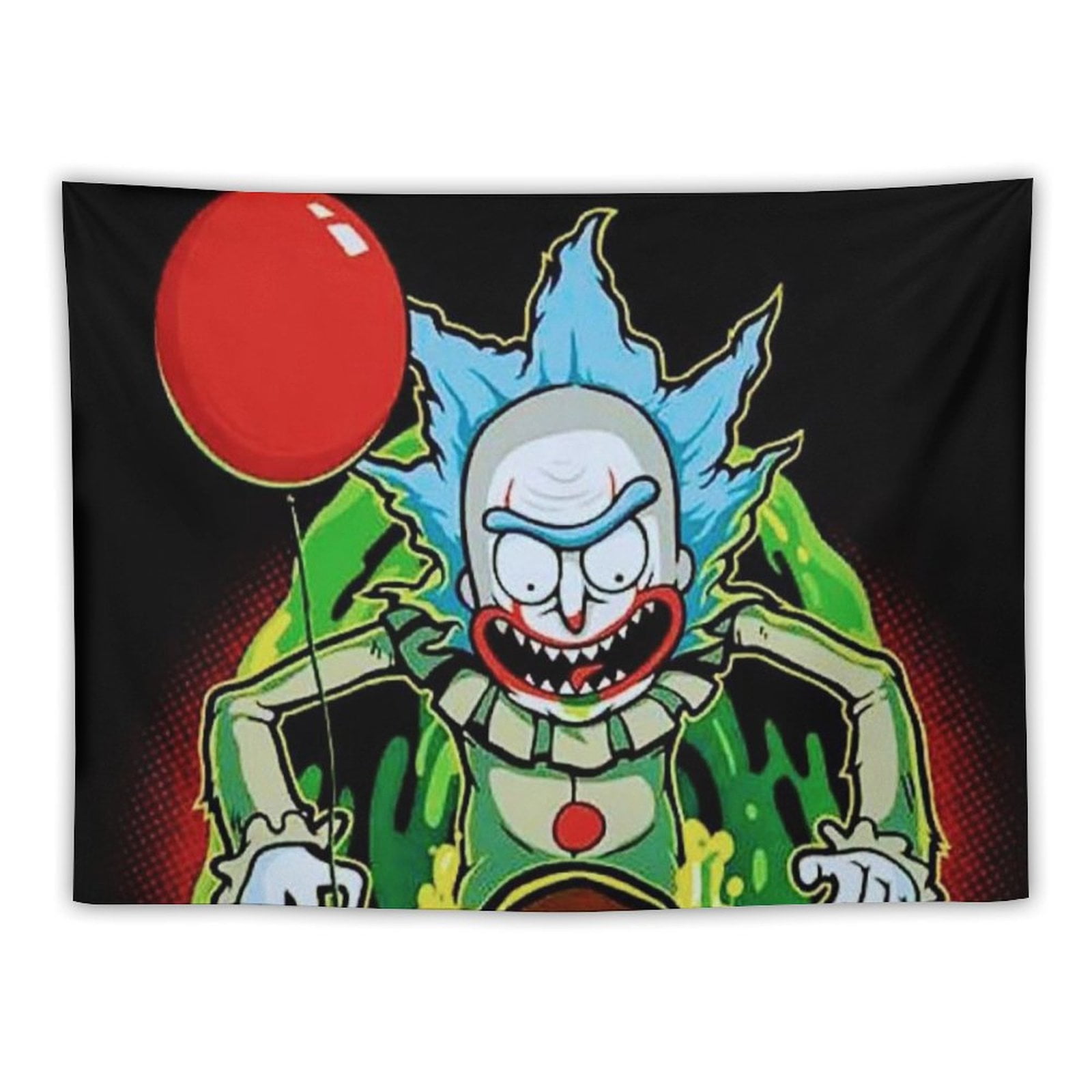 Rick And Morty Anime Wall Tapestrys Bedroom Room Decor Wall Hanging for ...