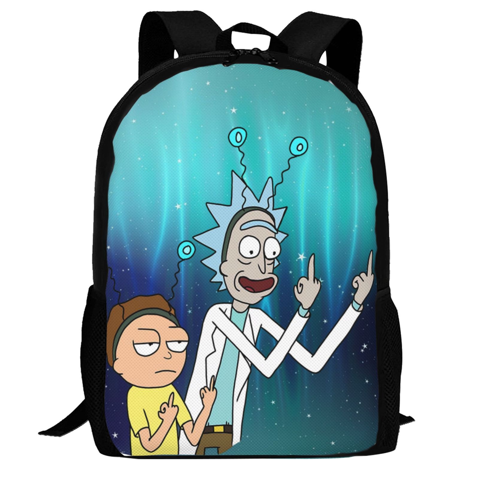 Rick And Morty Backpack,3d Print Laptop Backpack Lightweight Casual ...