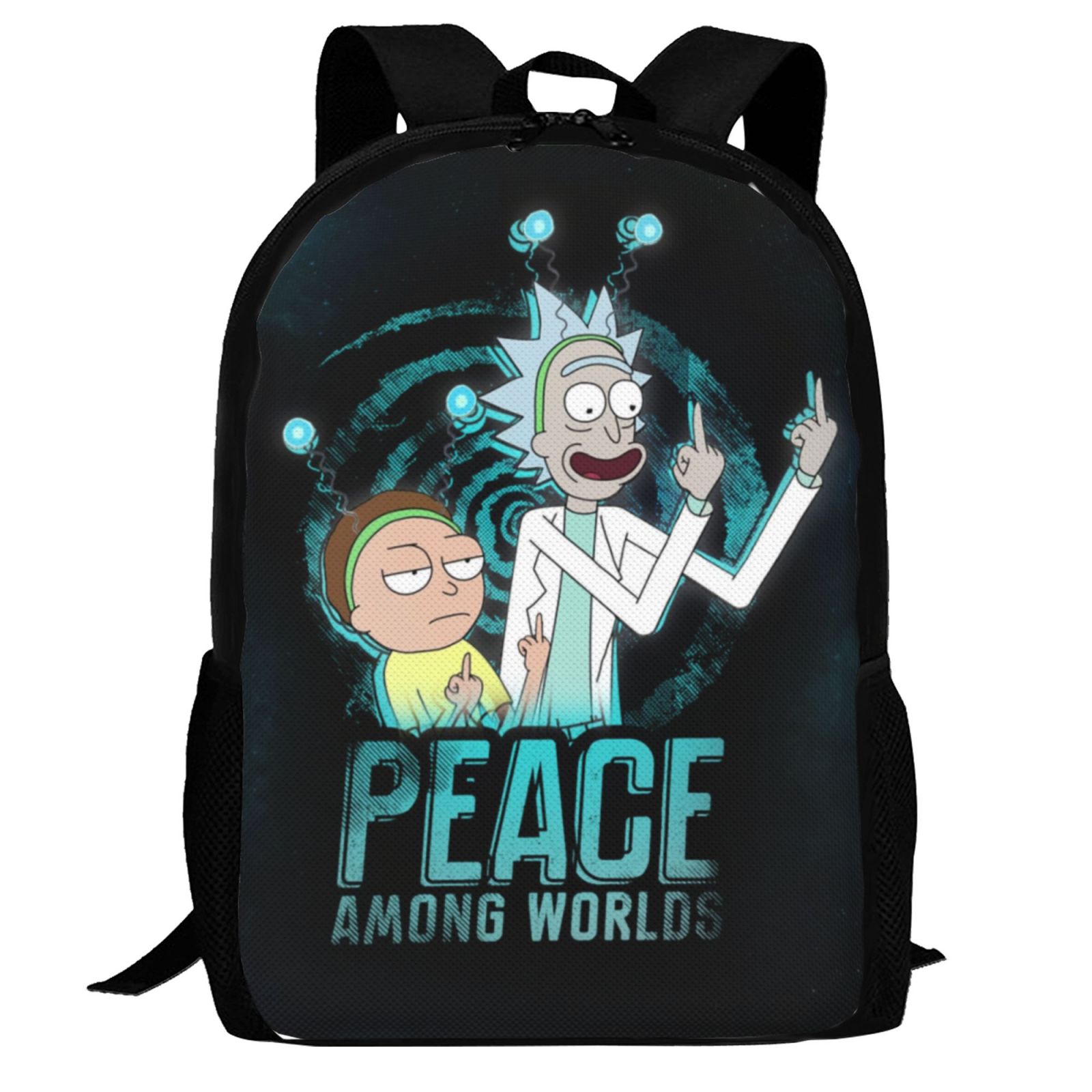 Rick And Morty Backpack,3d Print Laptop Backpack Lightweight Casual ...