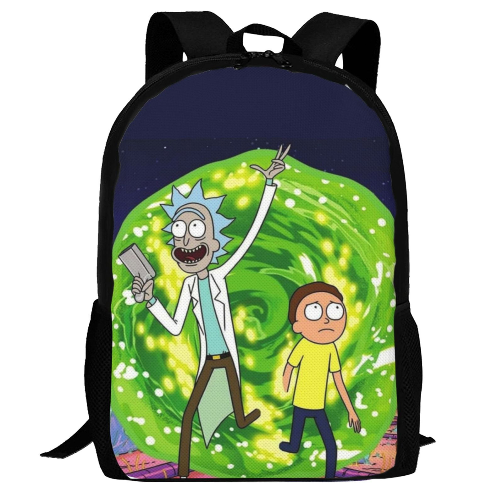 Rick And Morty Backpack,3d Print Laptop Backpack Lightweight Casual ...