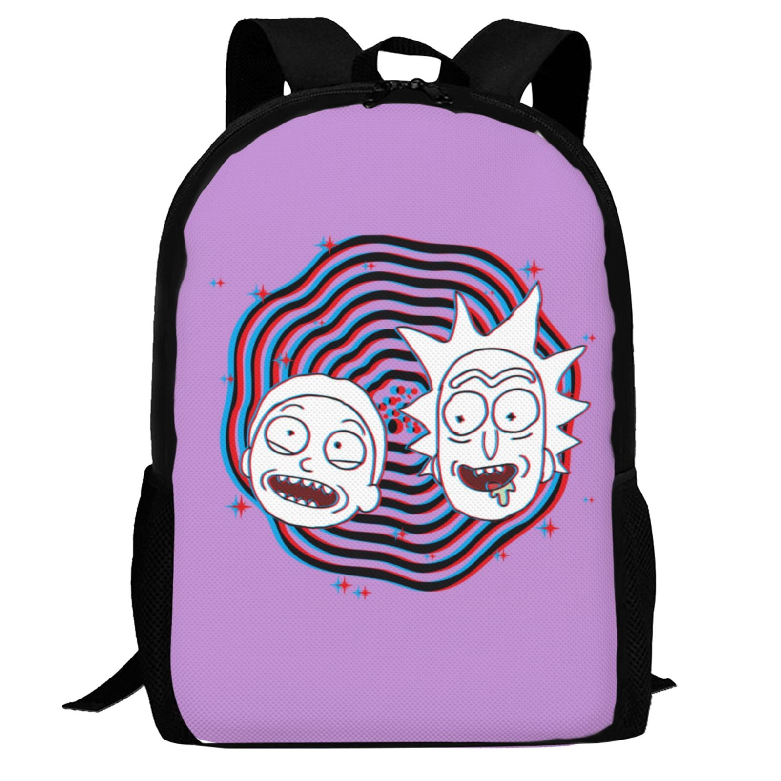 Rick And Morty Backpack,3d Print Laptop Backpack Lightweight Casual ...