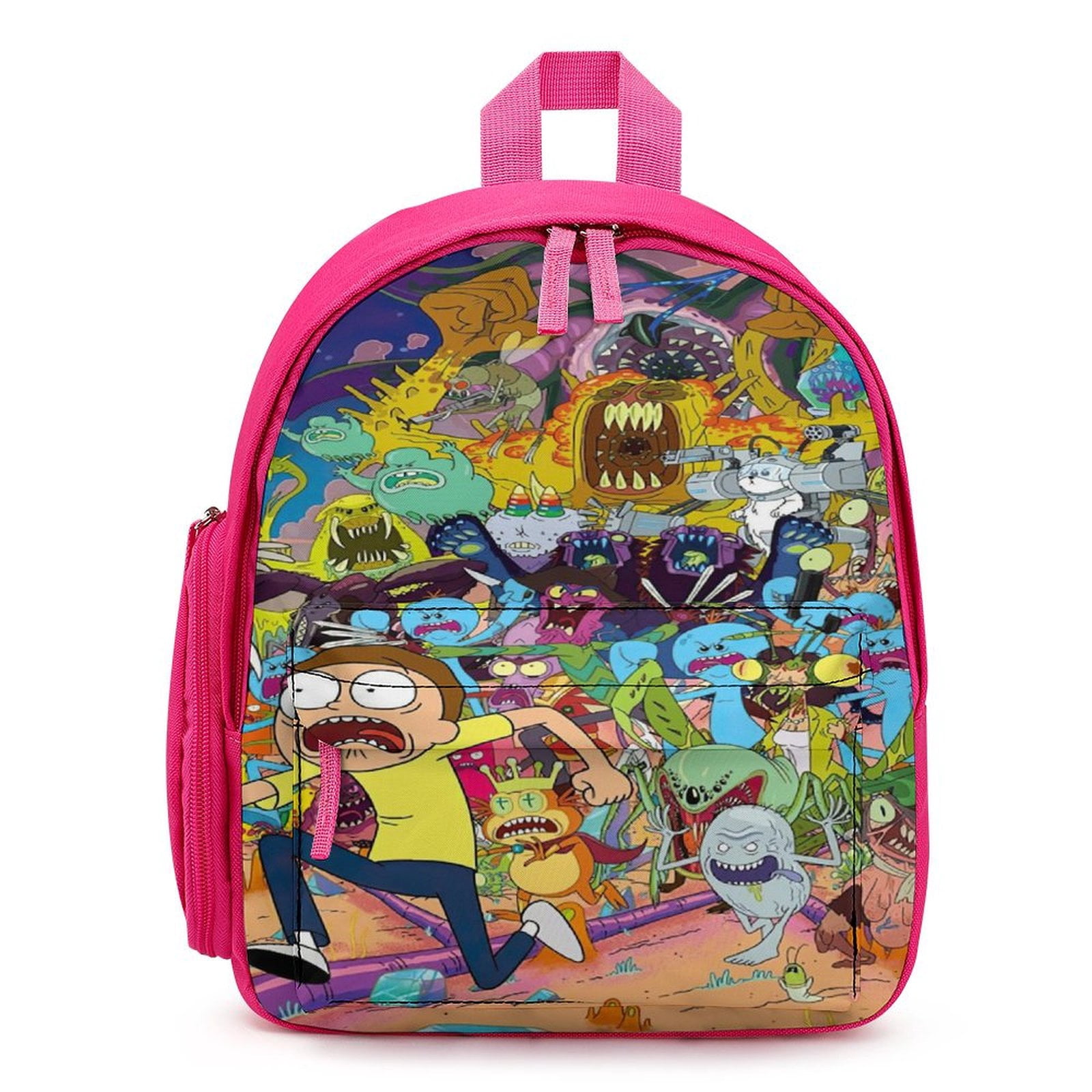 Rick And Morty Backpack Book Bags Casual Daypack for Travel Work Office ...