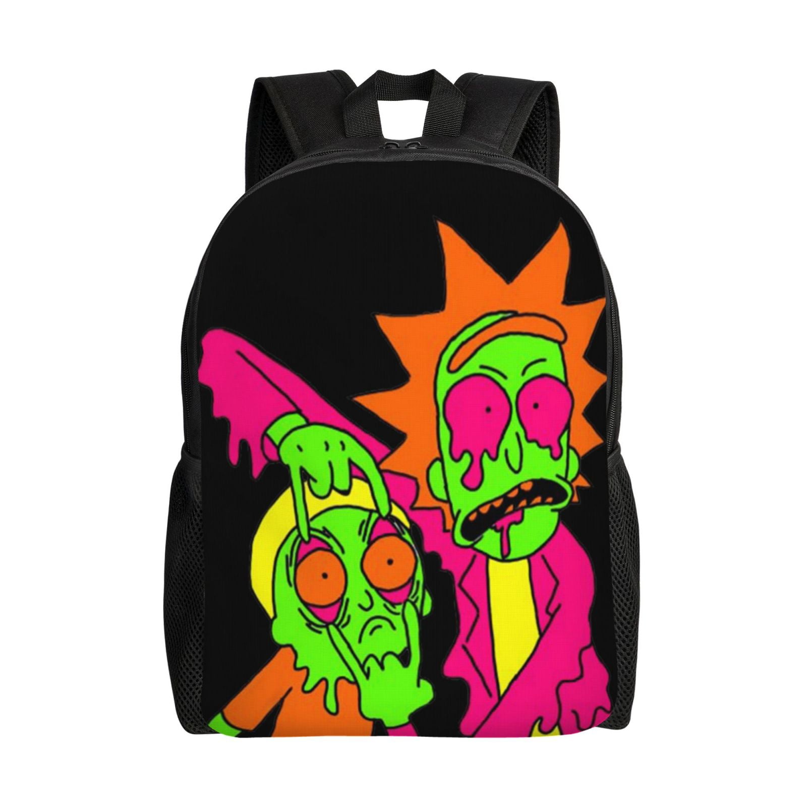 Rick And Morty Backpack Lightweight Daypack Large Capacity Travel Work ...
