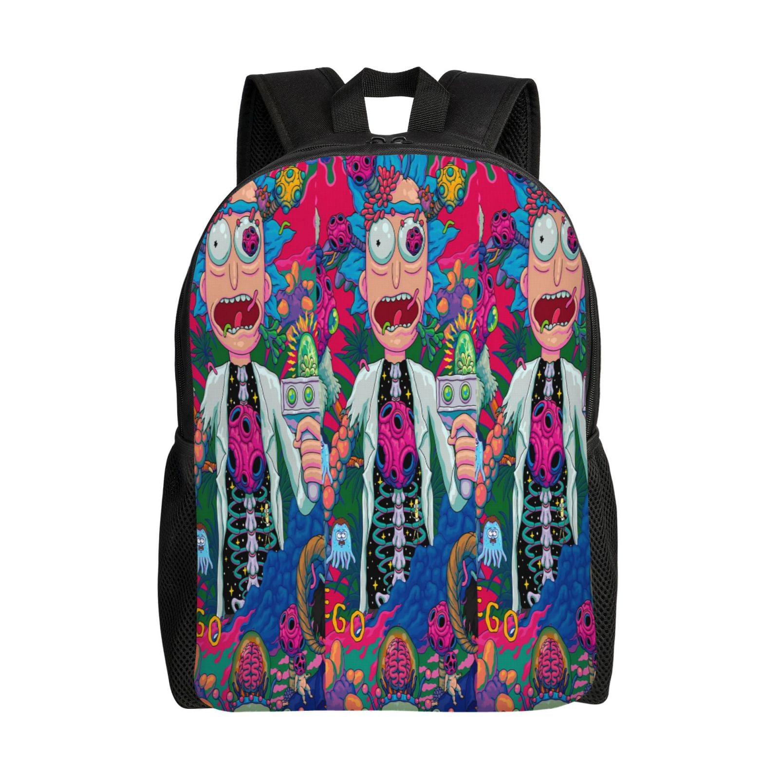 Rick And Morty Backpack Basics Backpack for School, Study, Travel ...