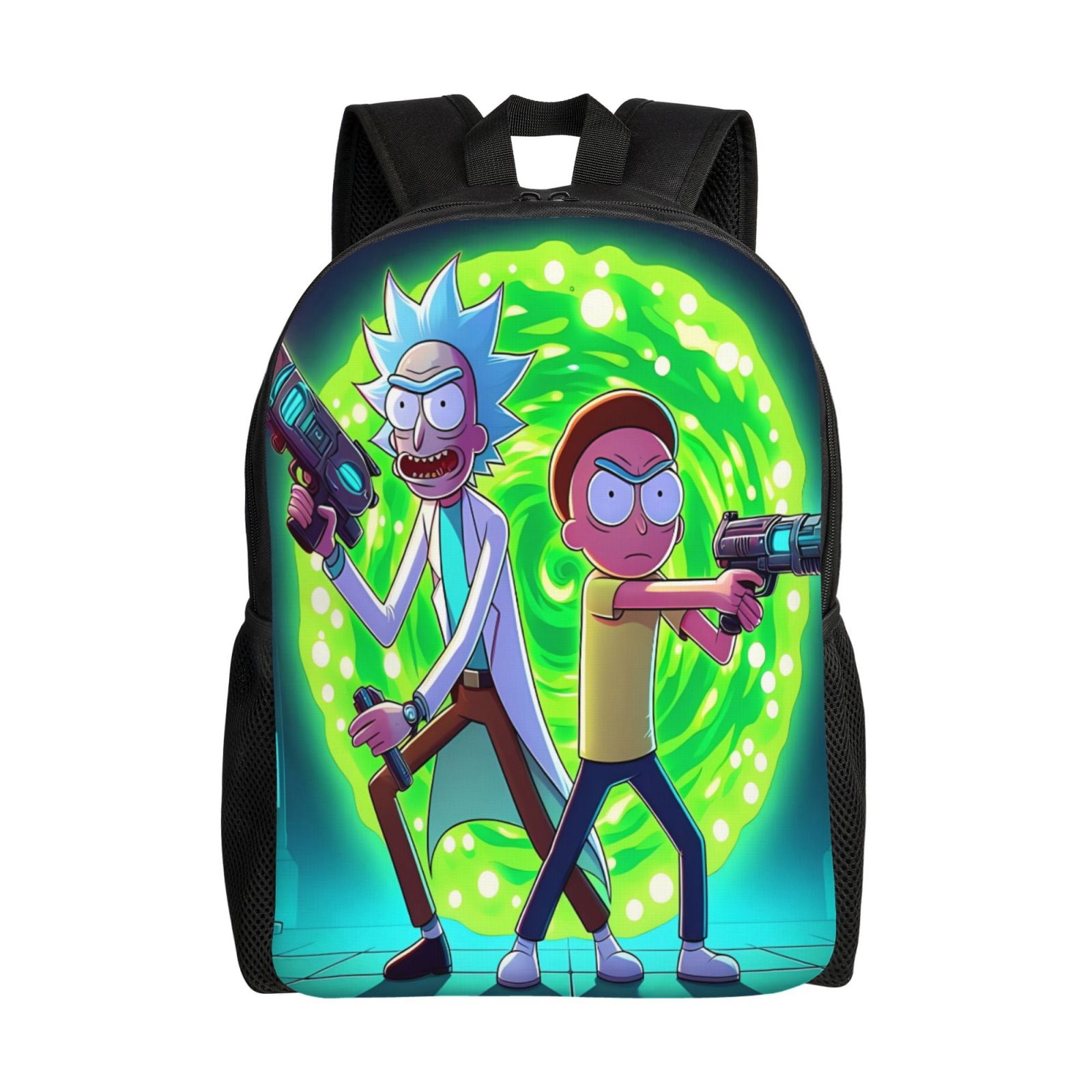 Rick And Morty Backpack Basics Backpack for School, Study, Travel ...