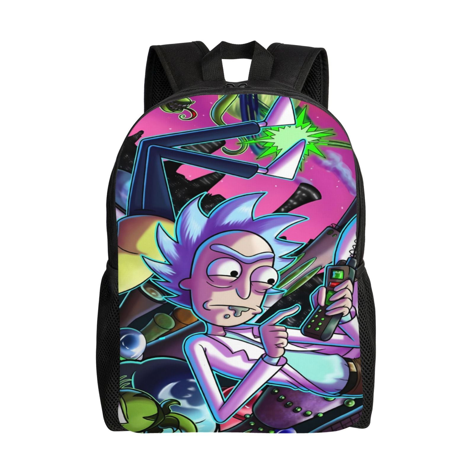 Rick And Morty Backpack Basics Backpack for School, Study, Travel ...