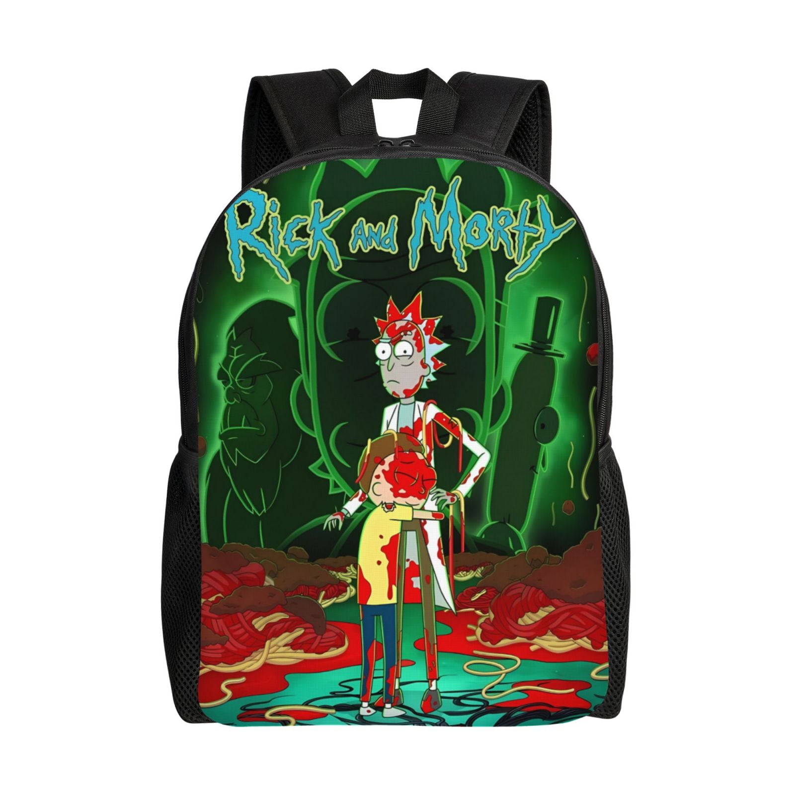 Rick And Morty Backpack Basics Backpack for School, Study, Travel ...