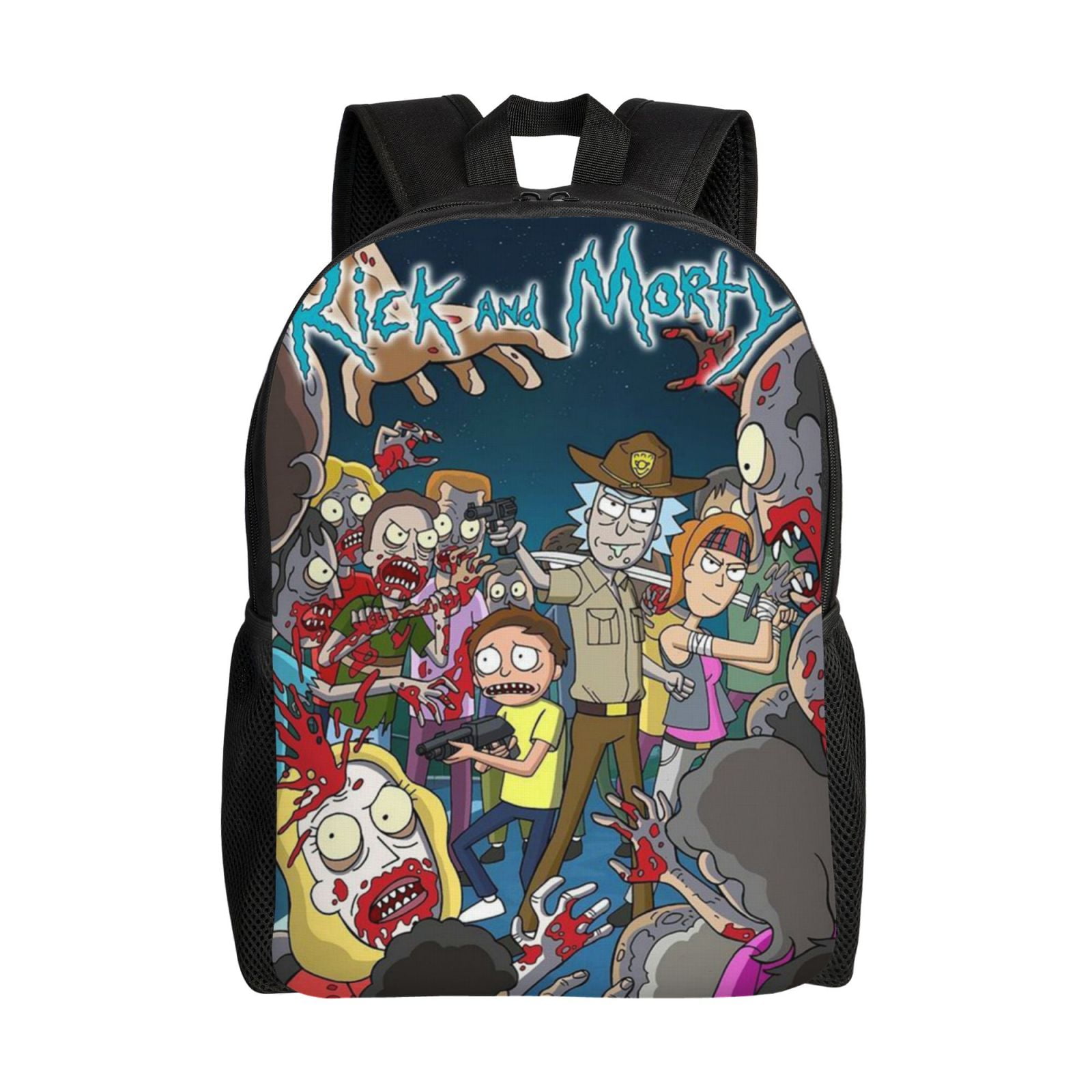 Rick And Morty Backpacks Casual Daypacks Student Book Bag Printing ...