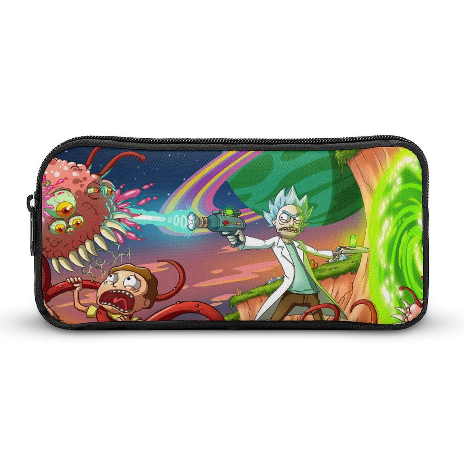 Rick And Morty Big Capacity Pencil Case, Aesthetic Pen Pouch Storage ...