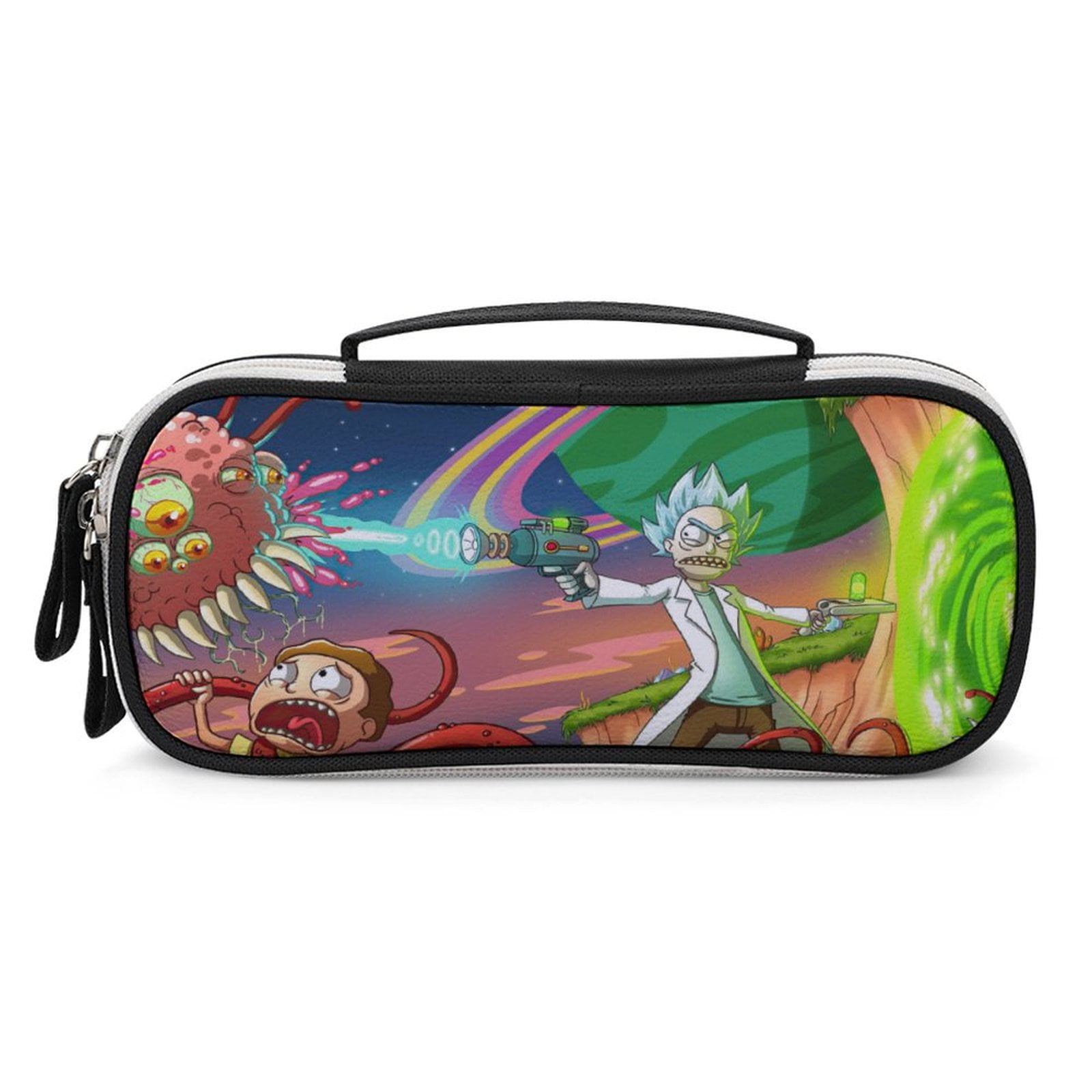 Rick And Morty Big Capacity Pencil Case, Large Pencil Pouch Pen Box Bag ...