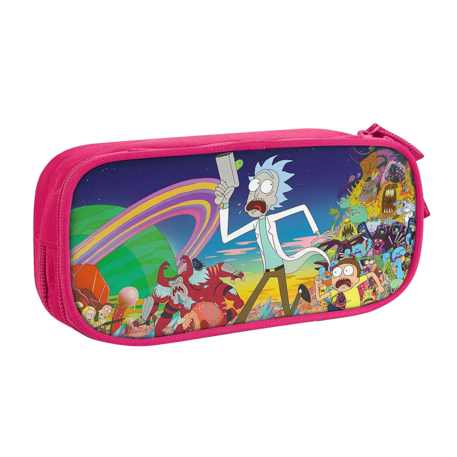 Rick And Morty Big Capacity Pencil Case, Large Pencil Pouch Pen Box Bag ...