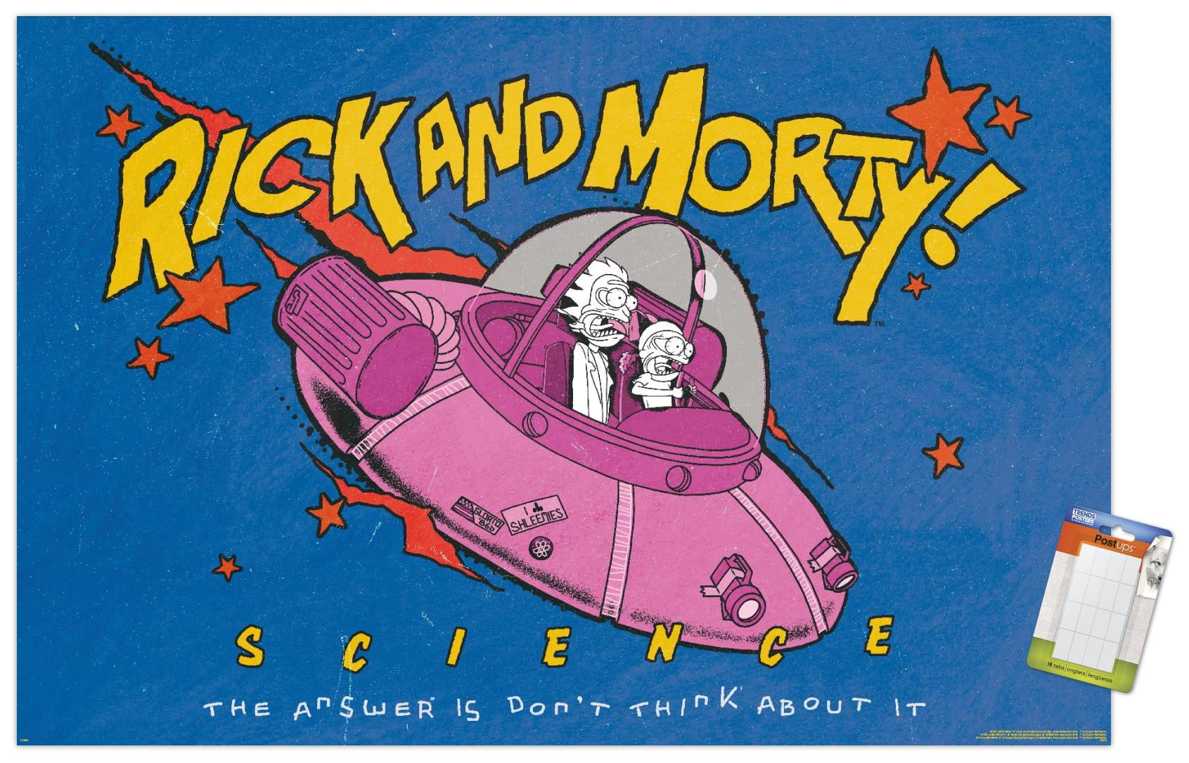 Rick And Morty: Bodega - Science Wall Poster, 14.725" x 22.375 ...