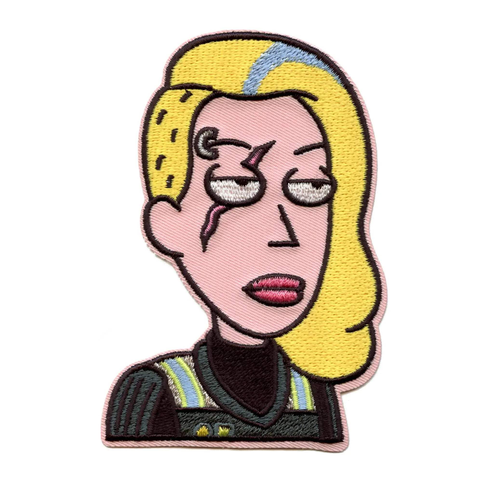 Rick And Morty Evil Beth Patch Cartoon Network Clone Embroidered Iron ...