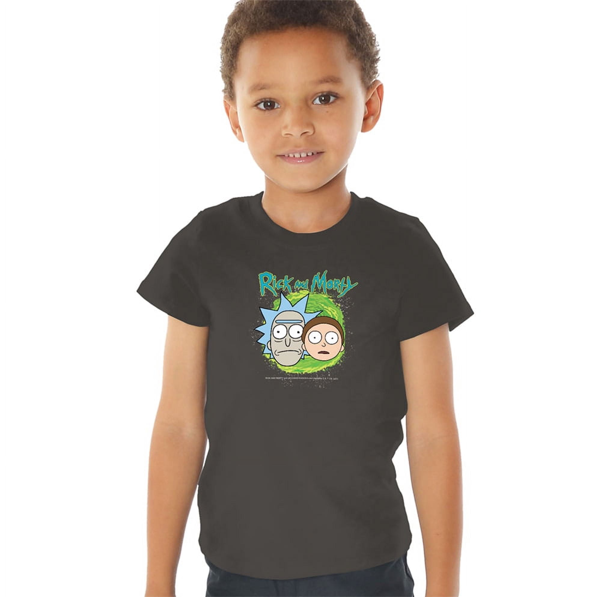 Rick And Morty Floating Heads Kids T Shirt (3) for Youth Toddler Boys ...