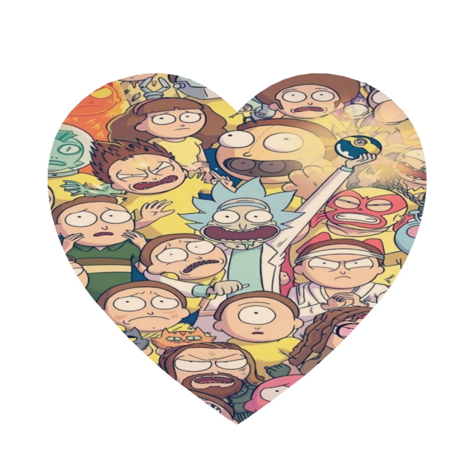 Rick And Morty Fridge Magnets, Acrylic Magnetic Refrigerator Sticker ...