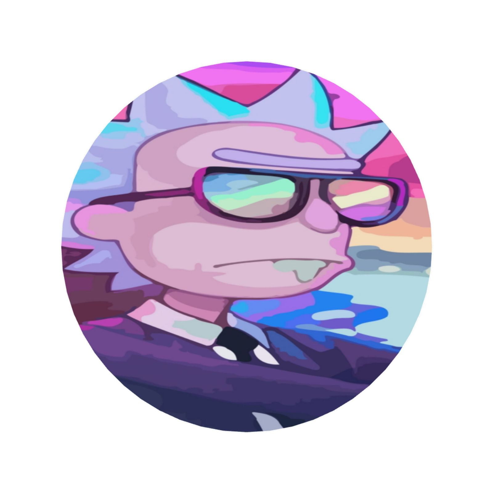 Rick And Morty Fridge Magnets, Acrylic Magnetic Refrigerator Sticker ...