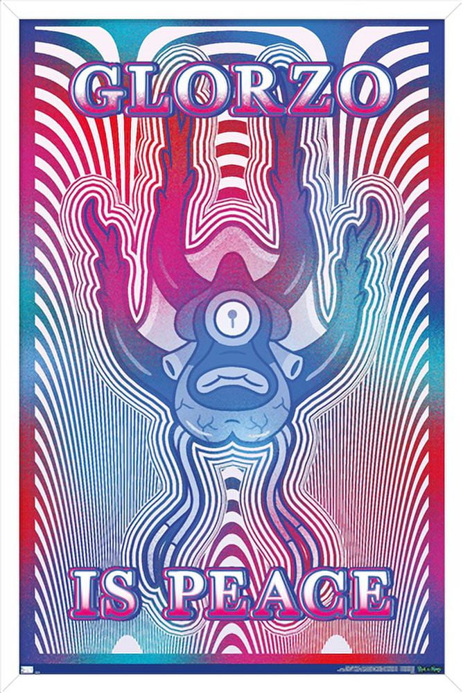 Rick And Morty - Glorzo Wall Poster, 22.375" x 34", Framed - Walmart.com