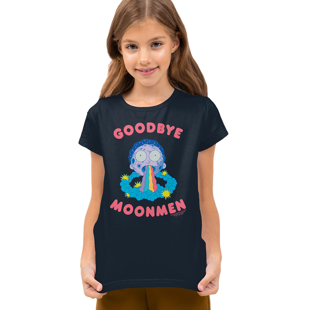Rick And Morty Goodbye Moonmen Kids T Shirt (Large) for Youth Toddler ...