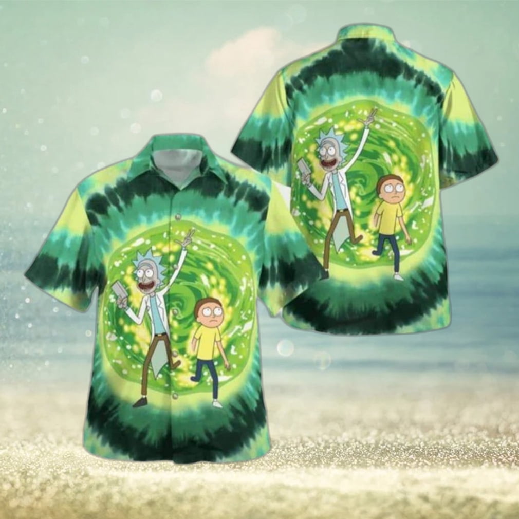 Rick And Morty Hawaiian Shirt Beach Gift For Friend - Walmart.com