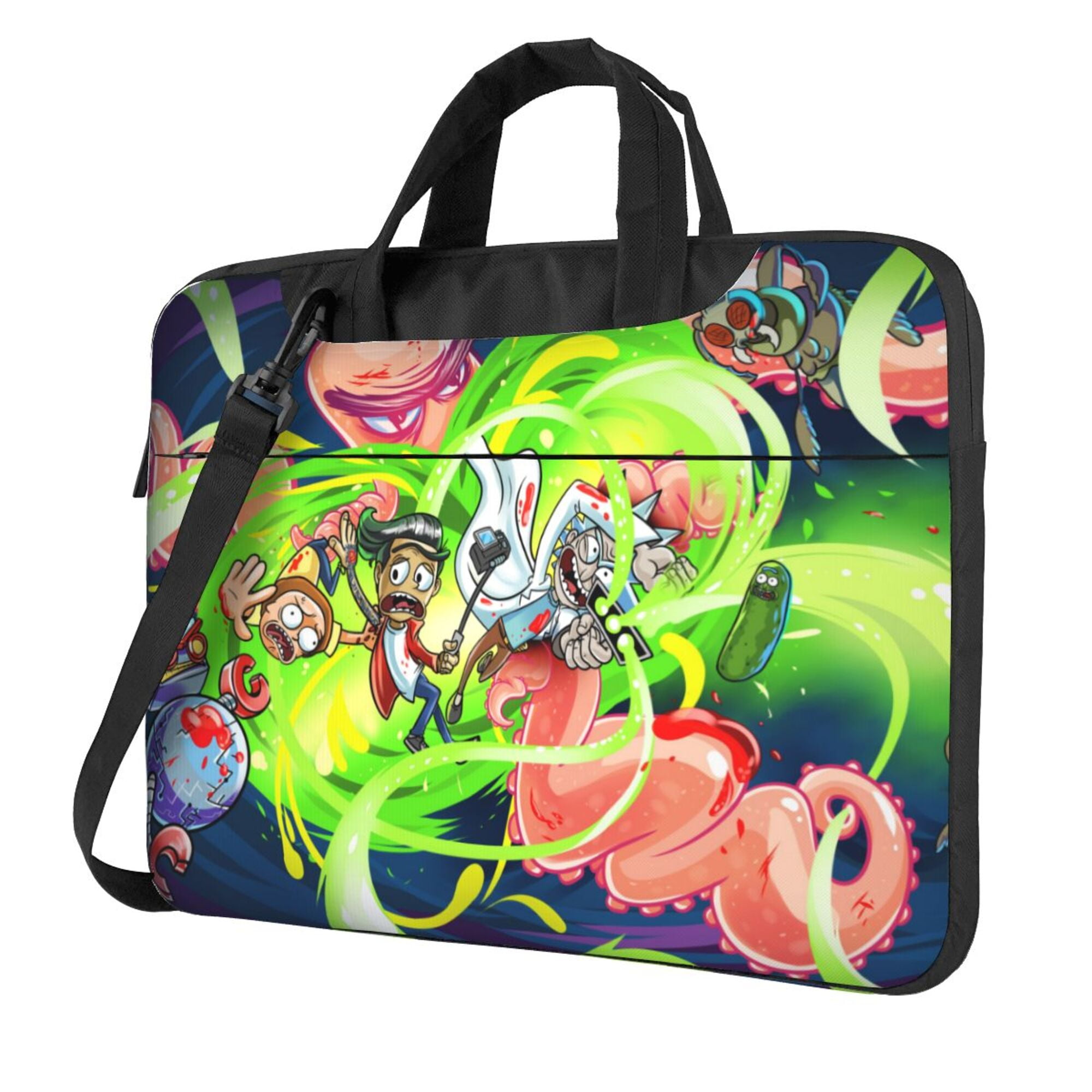 Rick And Morty Laptop Bag Laptop Case Computer Notebook Briefcase ...