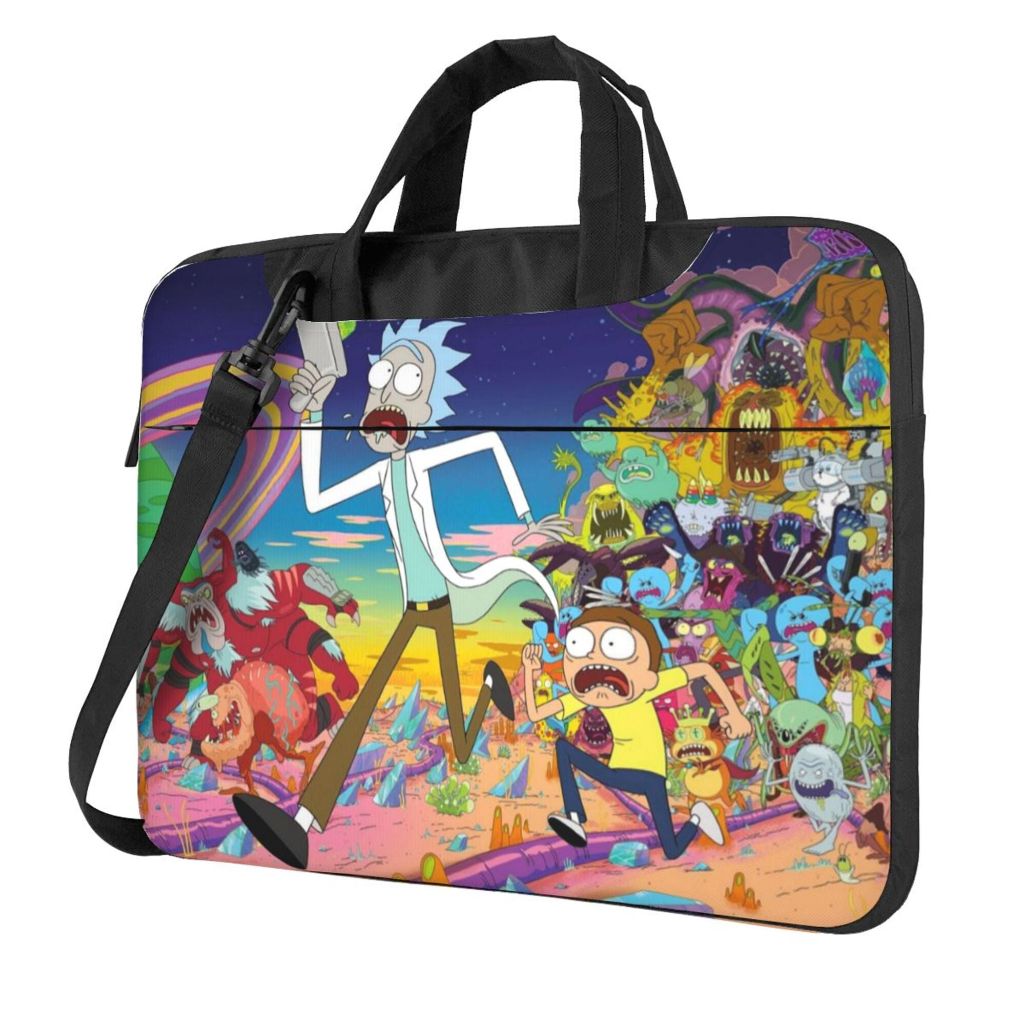 Rick And Morty Laptop Bag Laptop Case Computer Notebook Briefcase ...