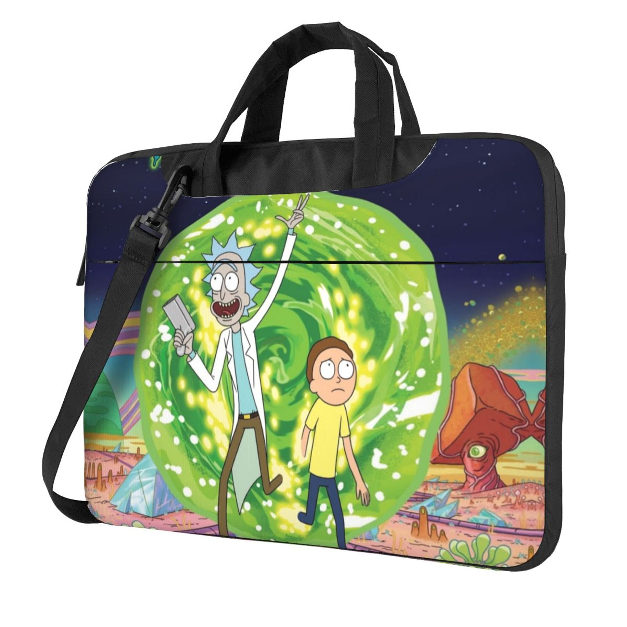 Rick And Morty Laptop Bag Laptop Case Computer Notebook Briefcase ...
