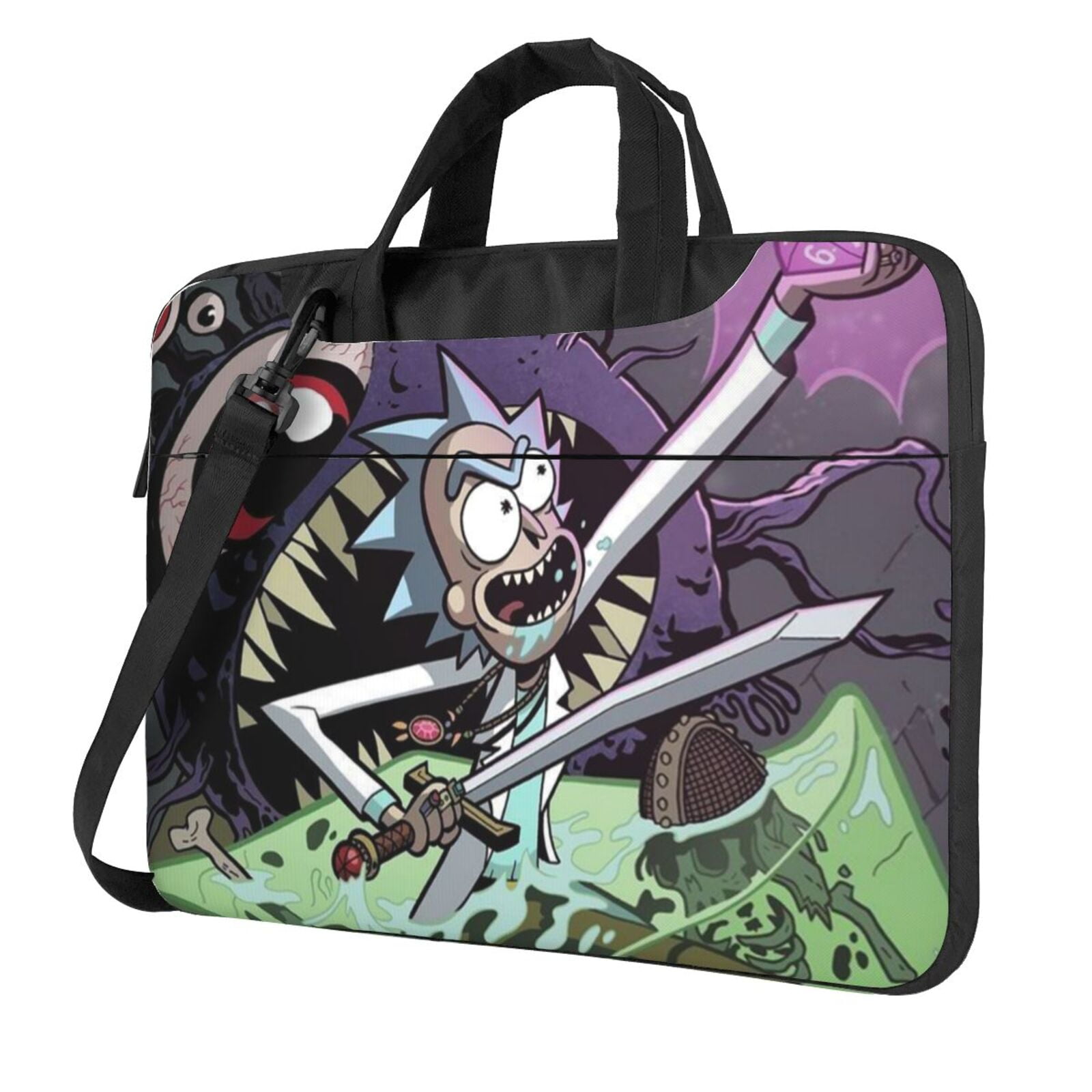 Rick And Morty Laptop Sleeve Case 14 Inch Computer Tablet Shoulder Bag ...