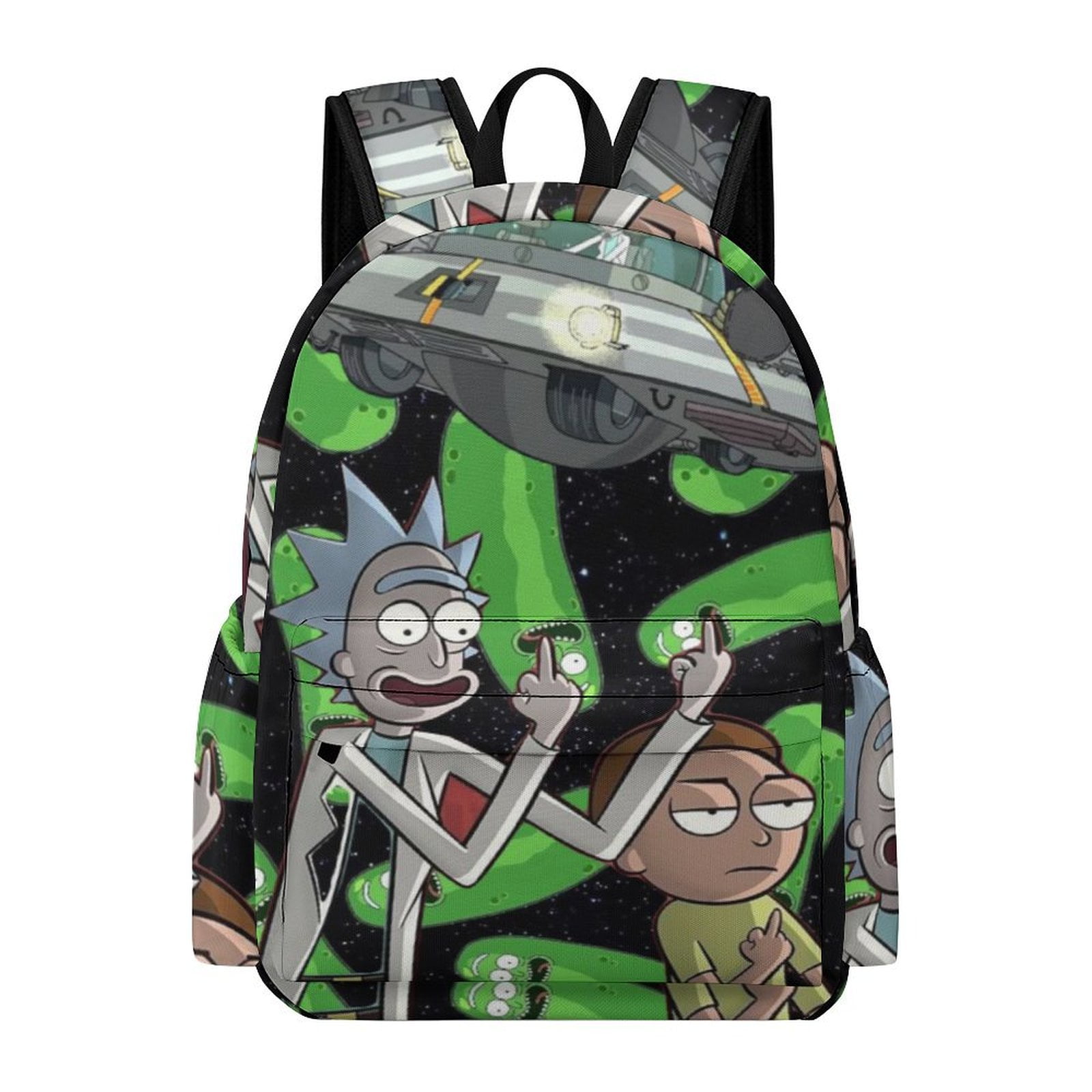 Rick And Morty Leisure Backpack 3D Printing Cute School Backpacks ...