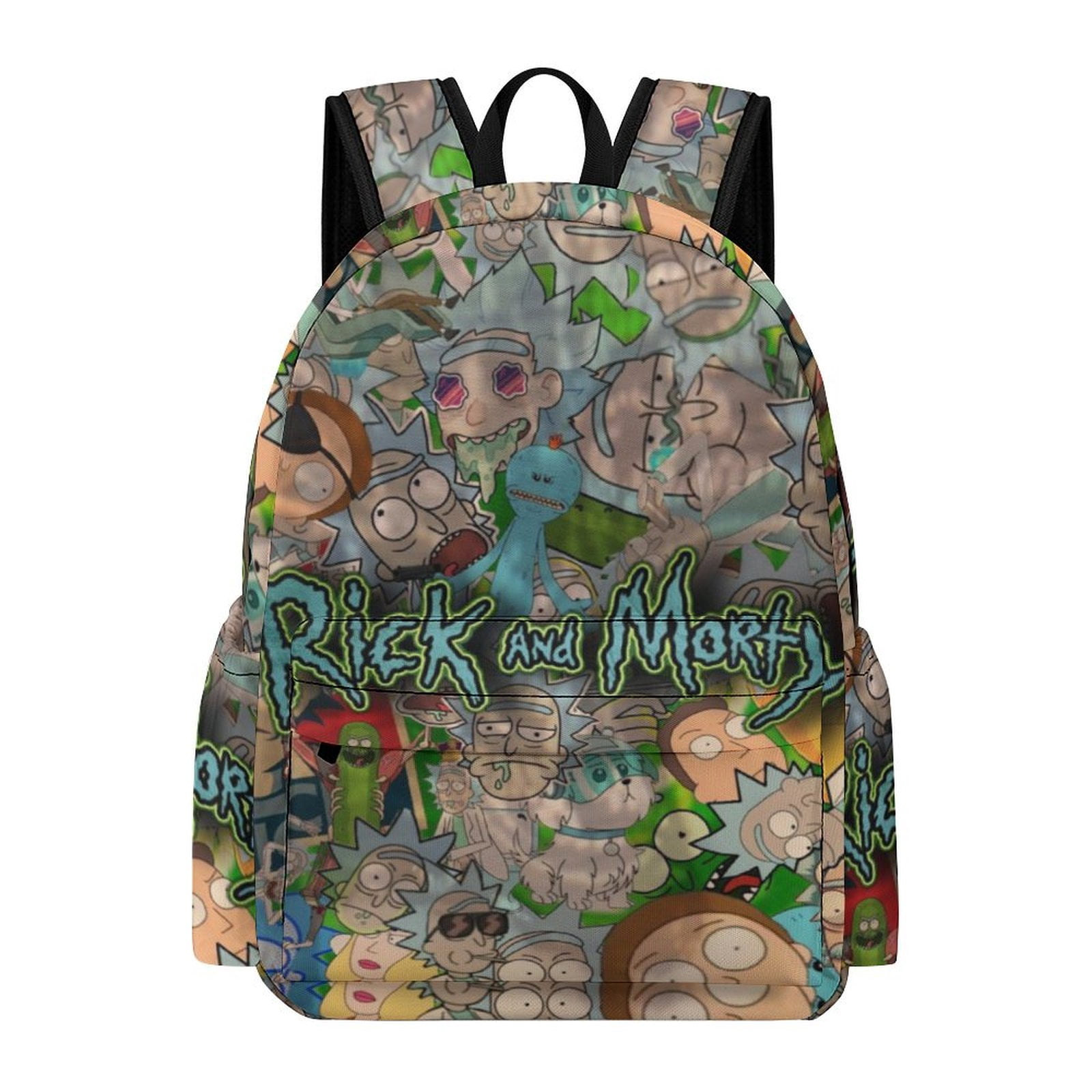 Rick And Morty Leisure Backpack 3D Printing Cute School Backpacks ...