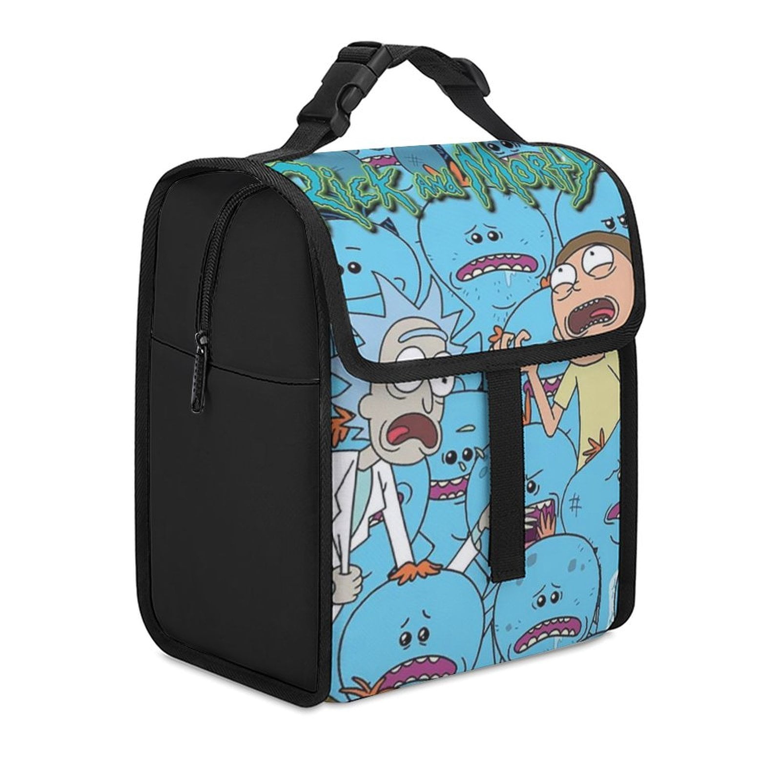 Rick And Morty Lunch Bag Insulated Portable Lunch Box Cooler Bag for ...