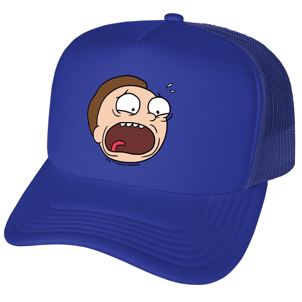 Rick And Morty Morty Headshot Foam Snapback Trucker Hat - Unisex for ...