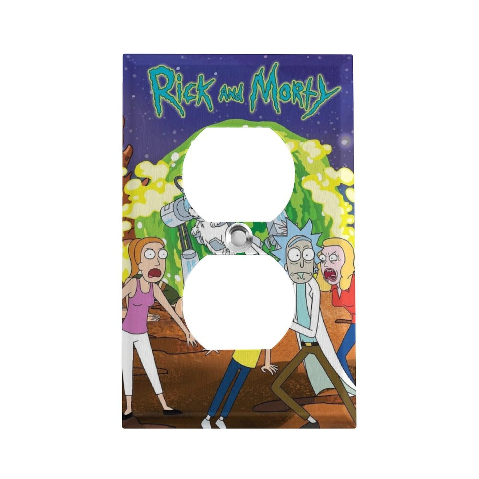 Rick And Morty Multitool Credit Card Sized Pocket Tool, Wallet Multi ...