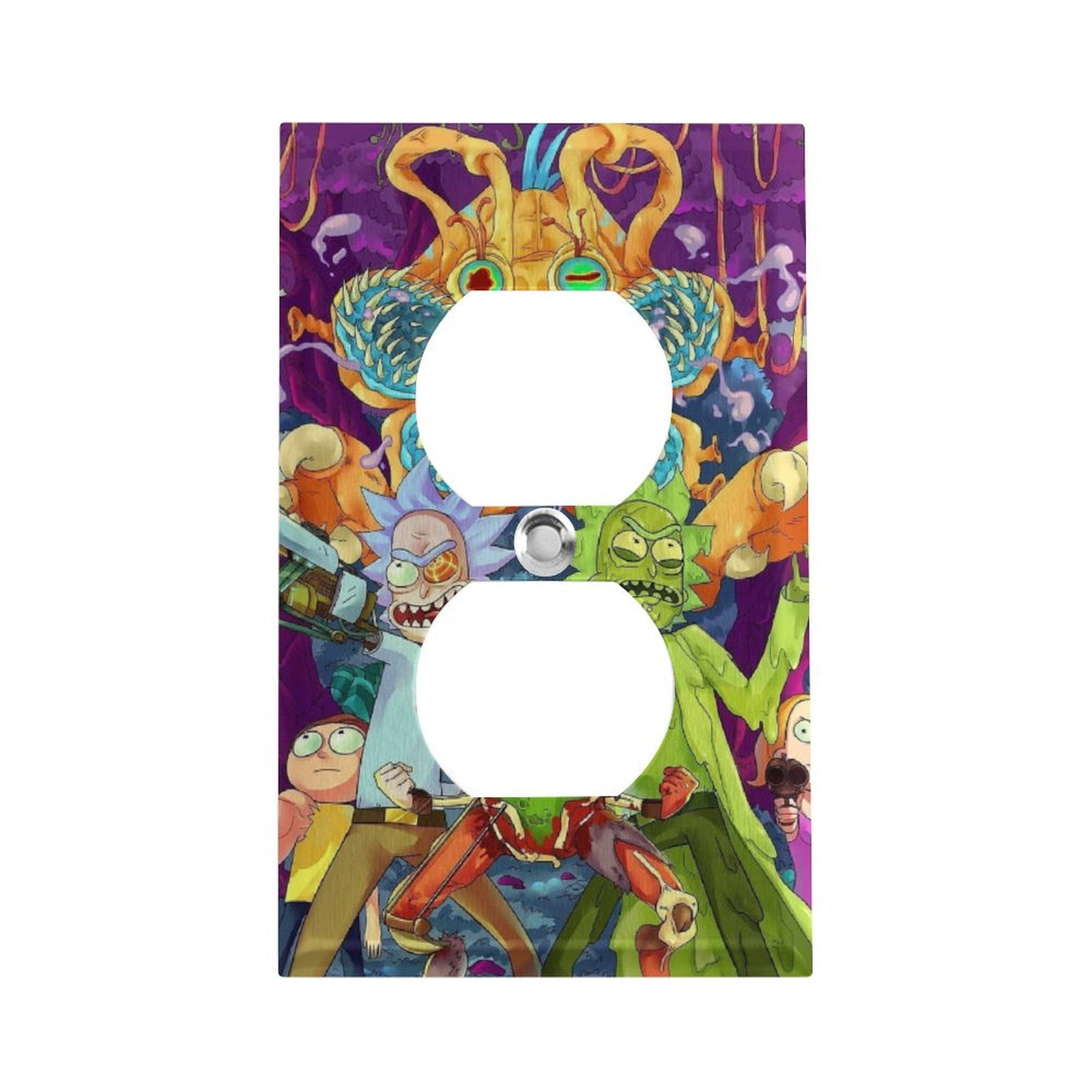 Rick And Morty Multitool Credit Card Sized Pocket Tool, Wallet Multi ...