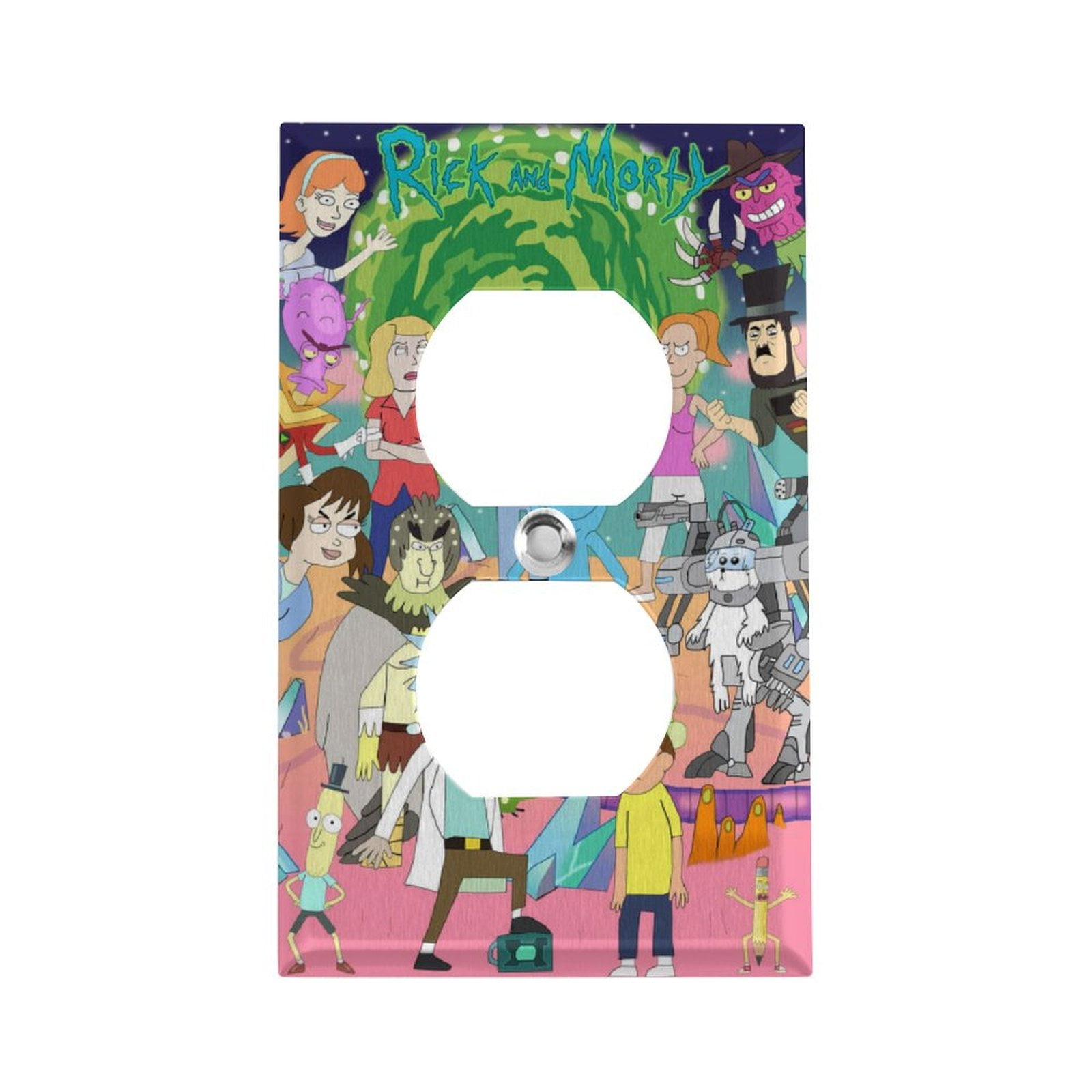 Rick And Morty Multitool Credit Card Sized Pocket Tool, Wallet Multi ...