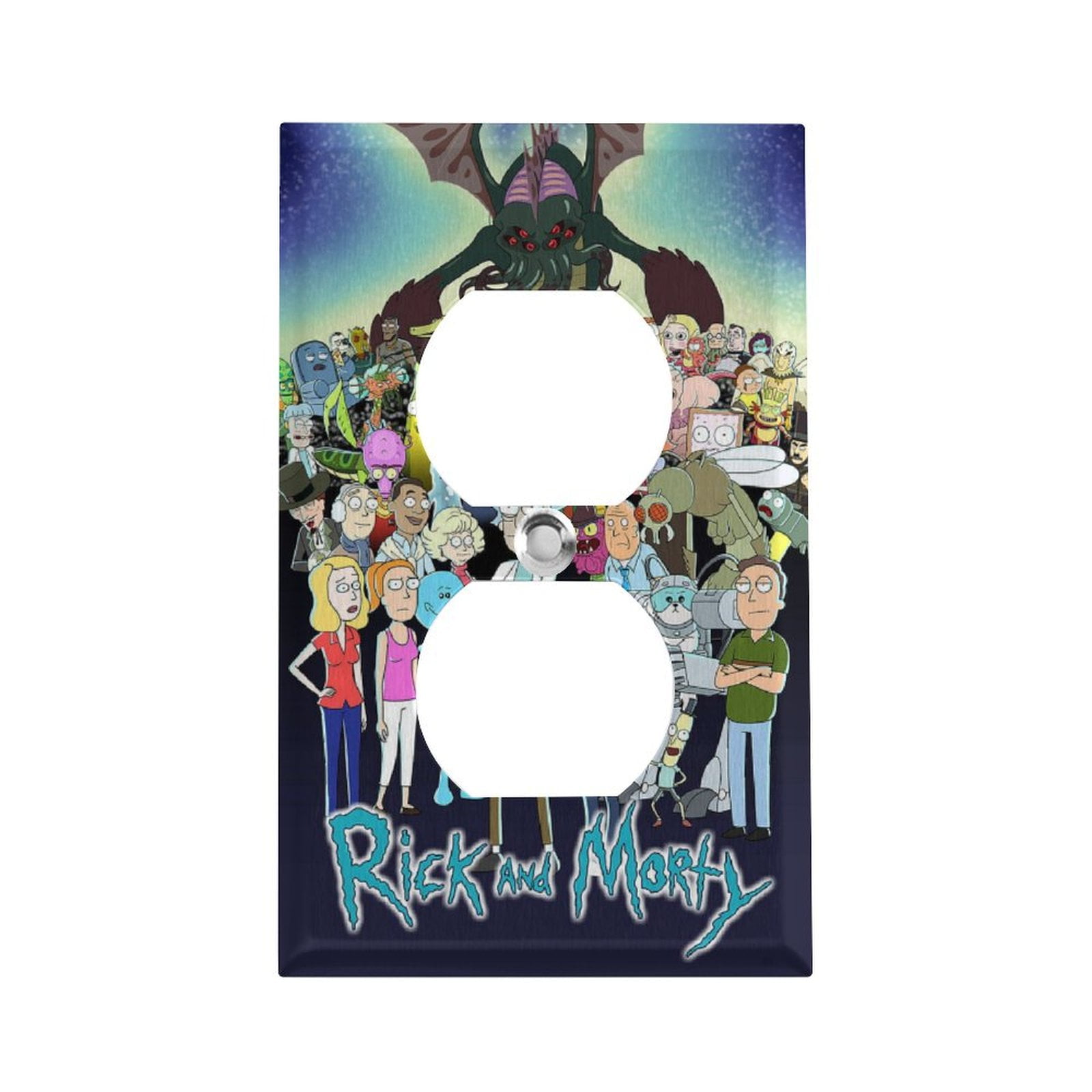 Rick And Morty Multitool Credit Card Sized Pocket Tool, Wallet Multi ...