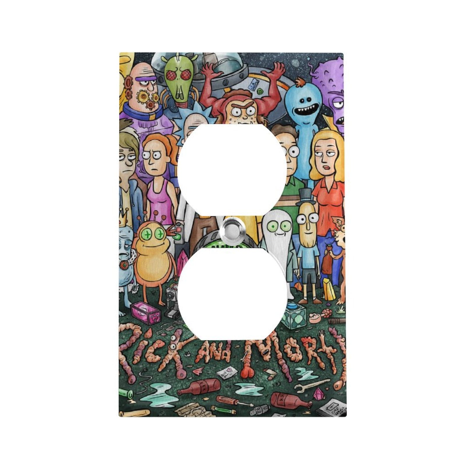 Rick And Morty Multitool Credit Card Sized Pocket Tool, Wallet Multi ...