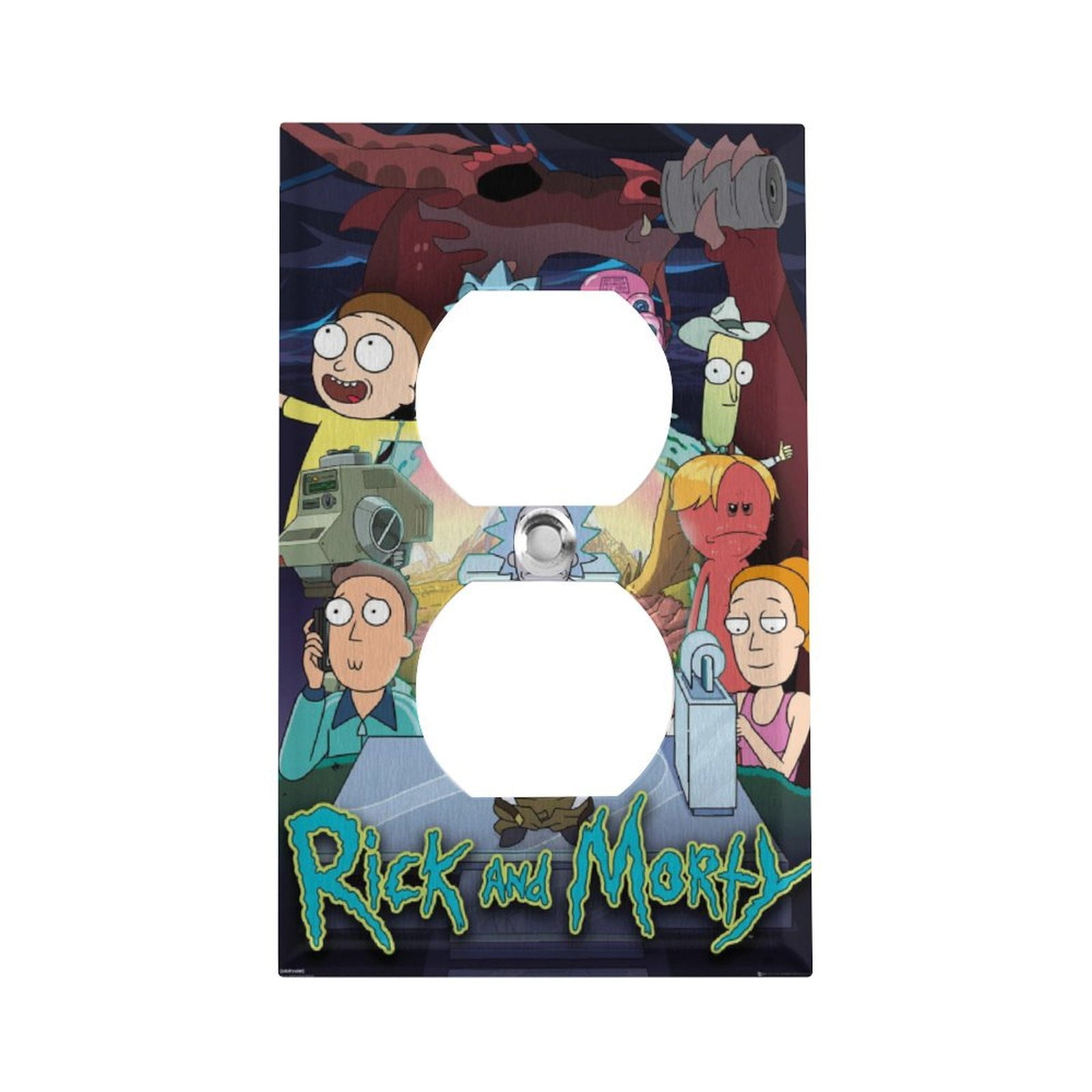 Rick And Morty Multitool Credit Card Sized Pocket Tool, Wallet Multi ...