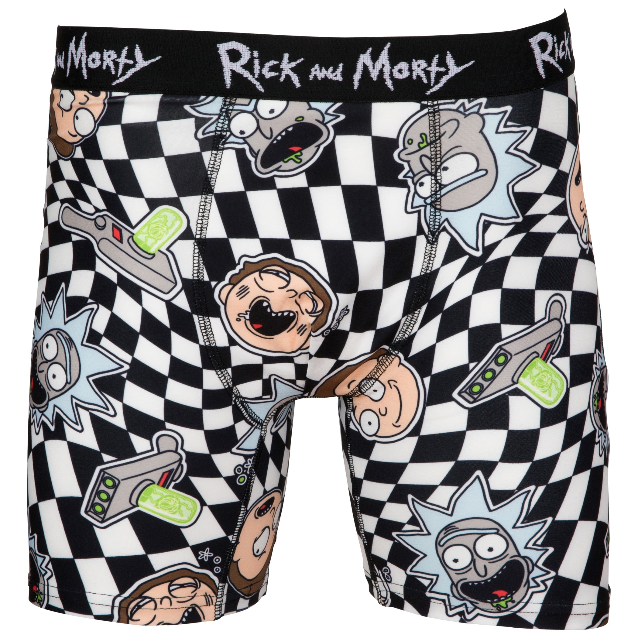 Rick And Morty Optical Illusion Boxer Briefs-Small (28-30) - Walmart.com