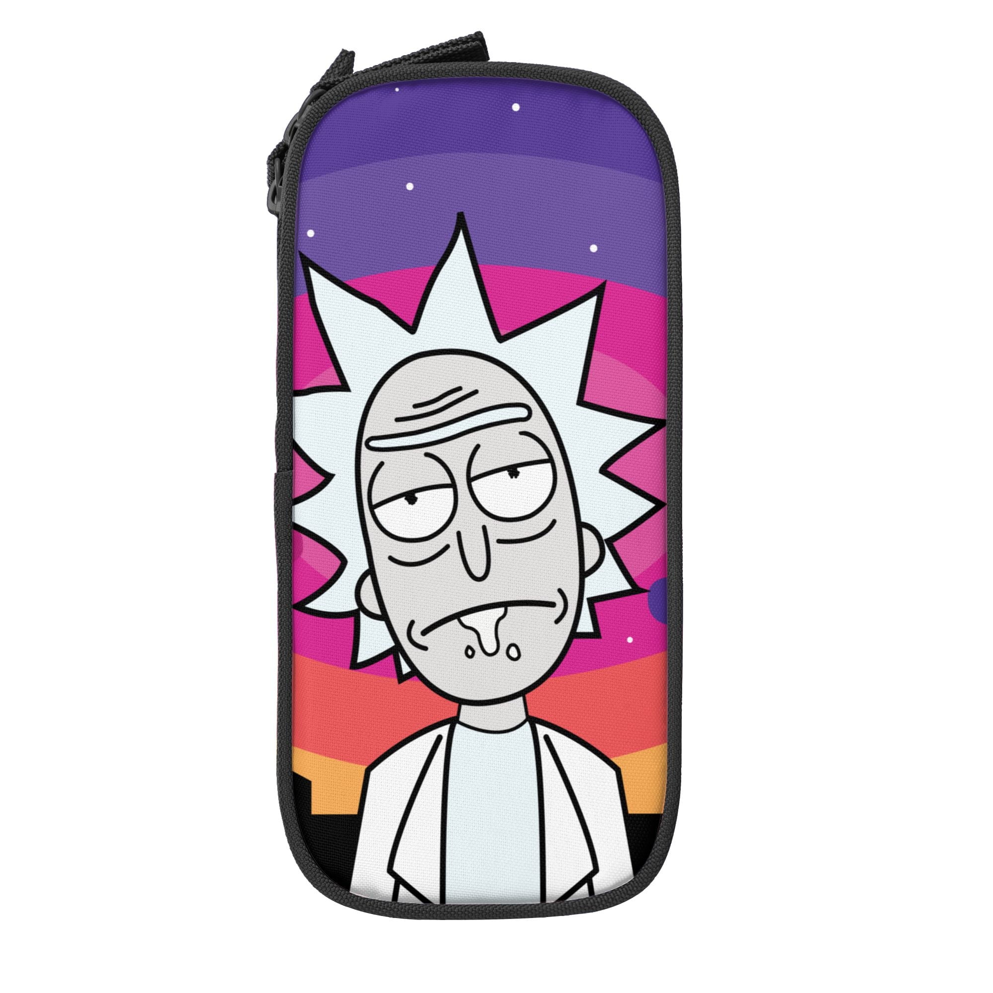 Rick And Morty Pencil Case Anime Pencil Pouch Case Makeup Bag Large ...