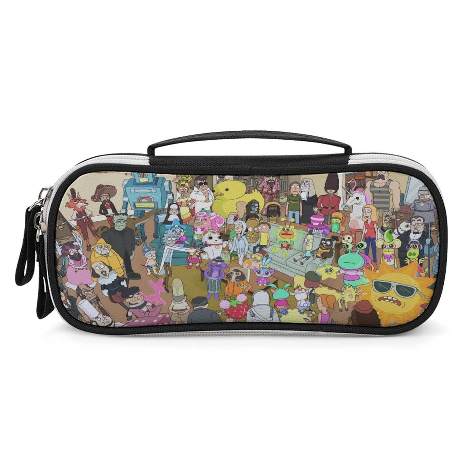 Rick And Morty Pencil Case, Durable Pencil Pouch with Big Capacity ...