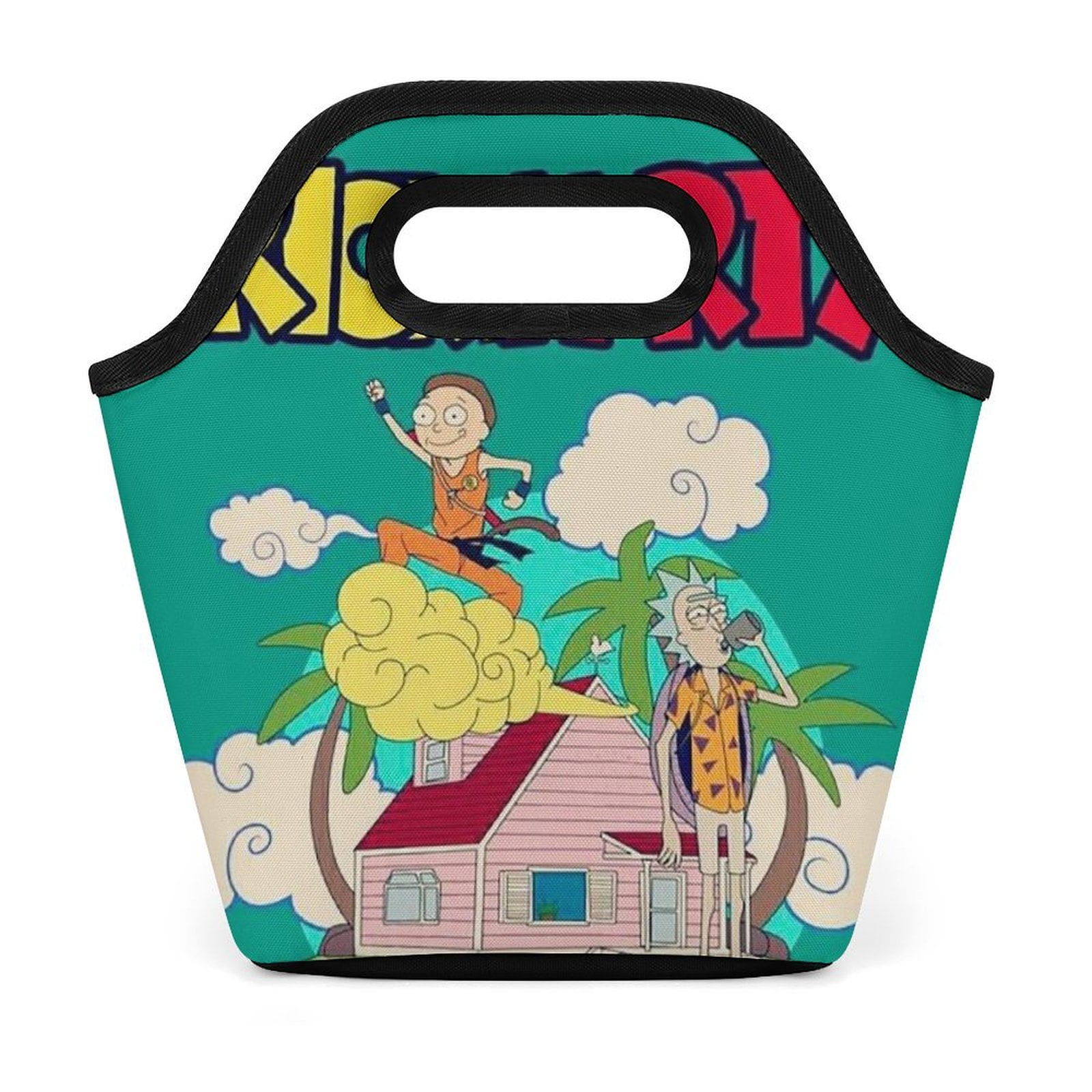 Rick And Morty Reusable Lunch Box Portable Portable Dining Bag Men ...