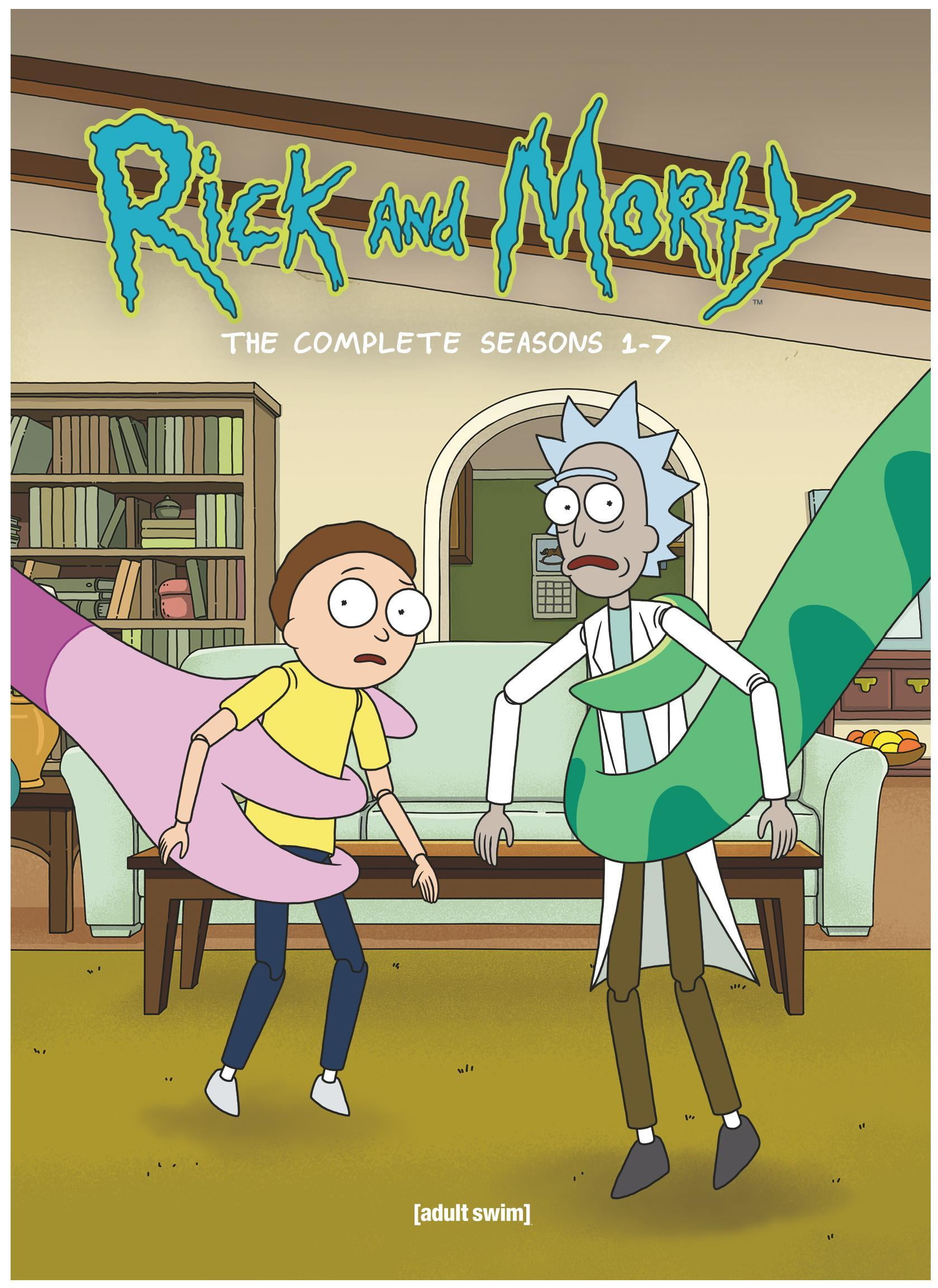 SDS, Rick and Morty DVD Set, Seasons 1‚Äì7, All 7 Seasons, 71 Episodes ...