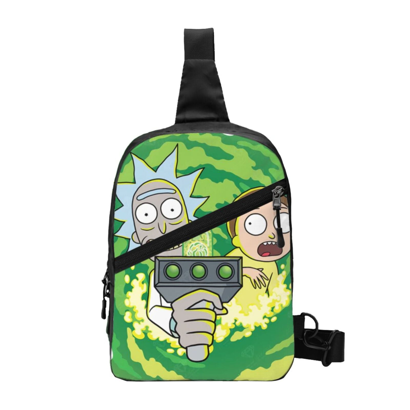 Rick And Morty Sling Backpack, Crossbody Sling Bag For Women Men ...