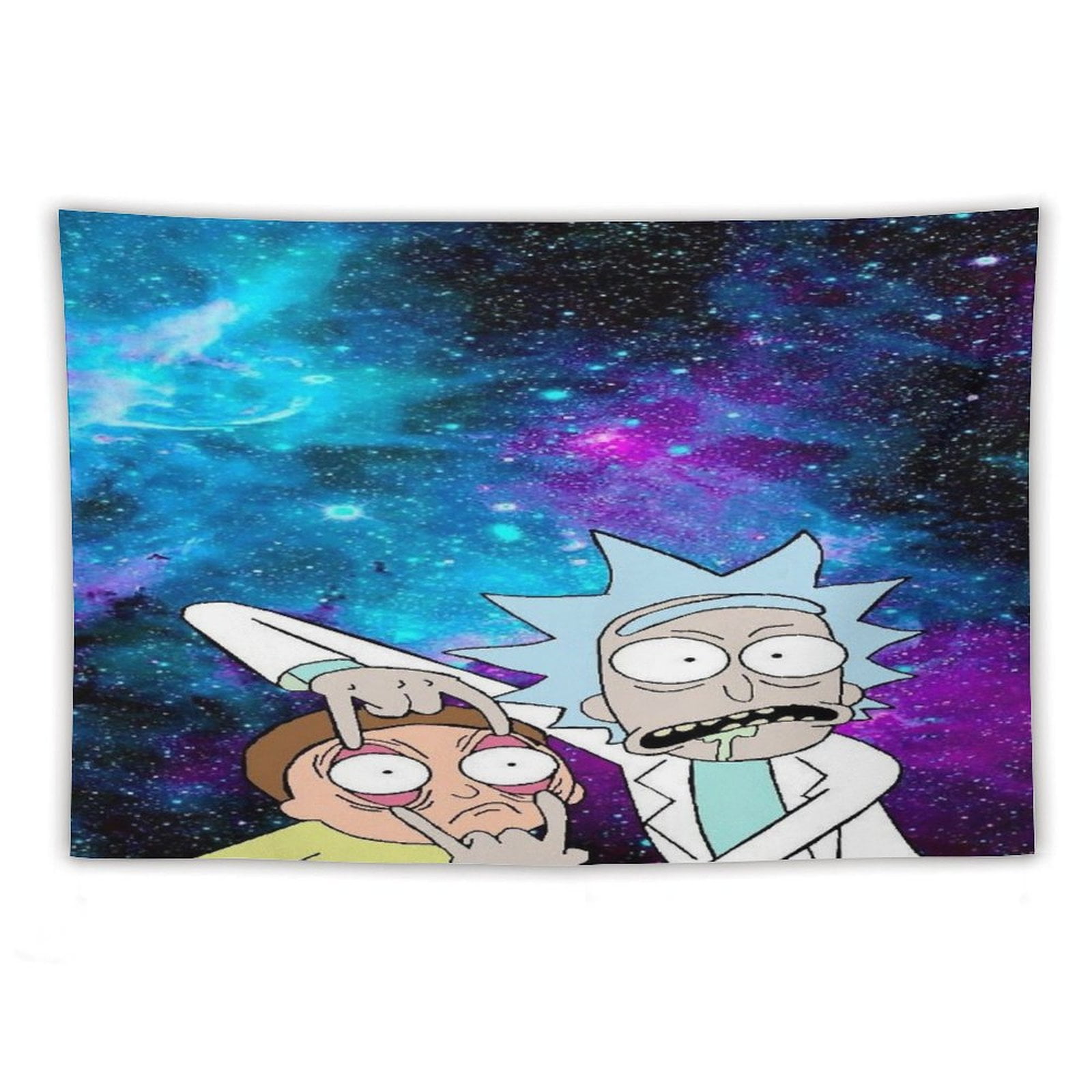Rick And Morty Tapestry Anime Poster Wall Hanging Art Decor For Living ...