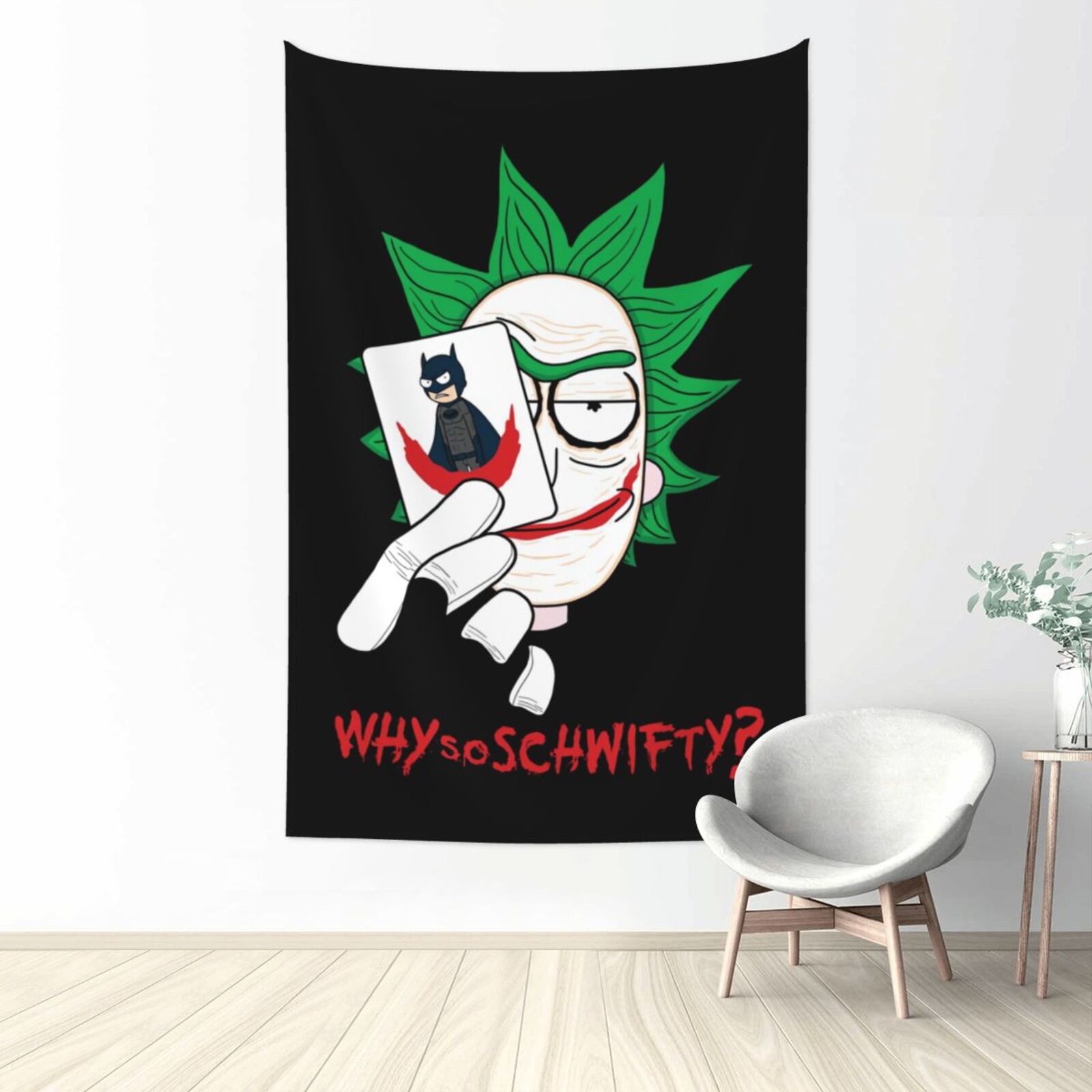 Rick And Morty Tapestry Wall Hanging Home Decoration Wall Blanket ...