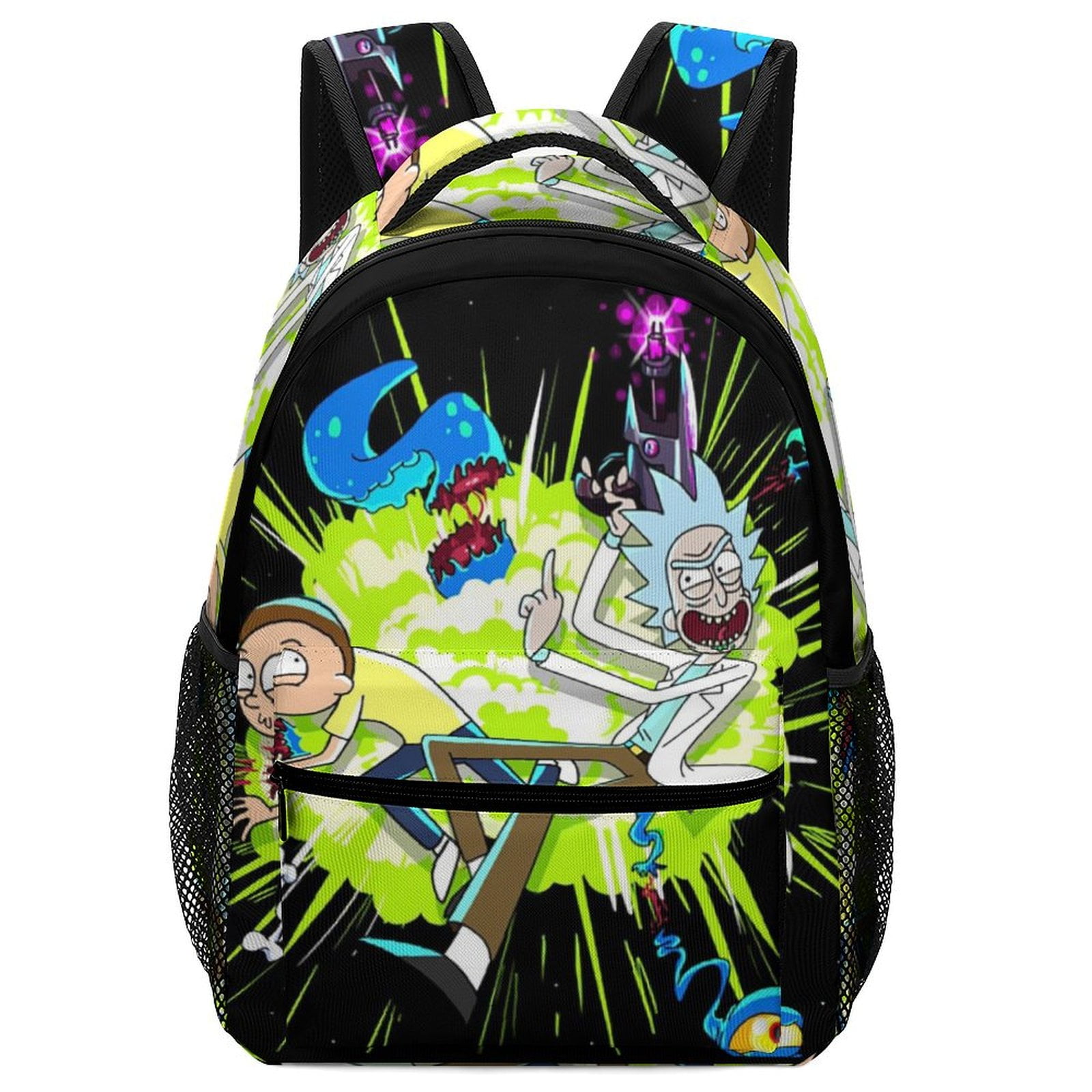 Rick And Morty Unisex Backpack Book Bag Durable Sport Backpack Cute ...